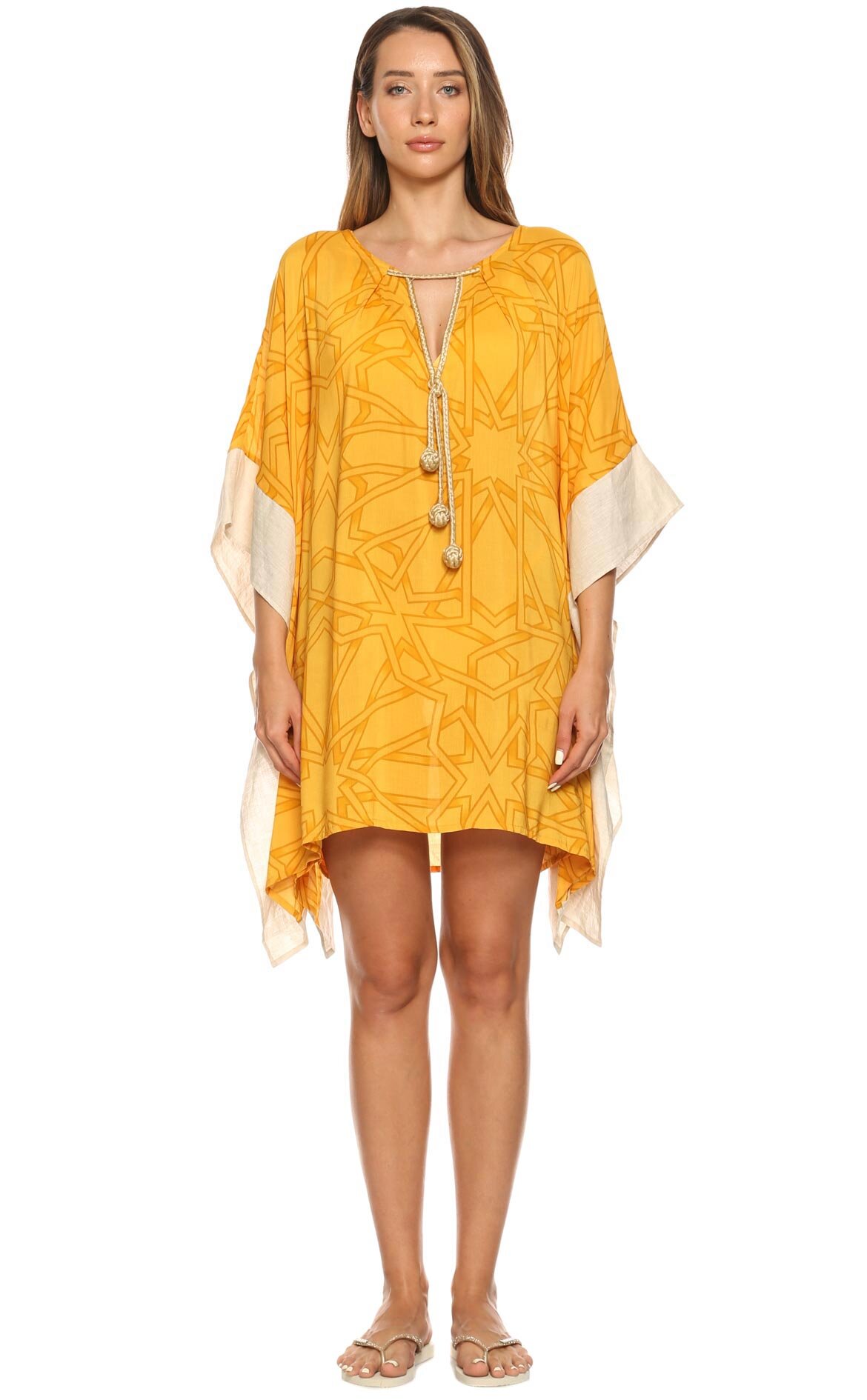 Caffe-Caffe Sarı Kaftan