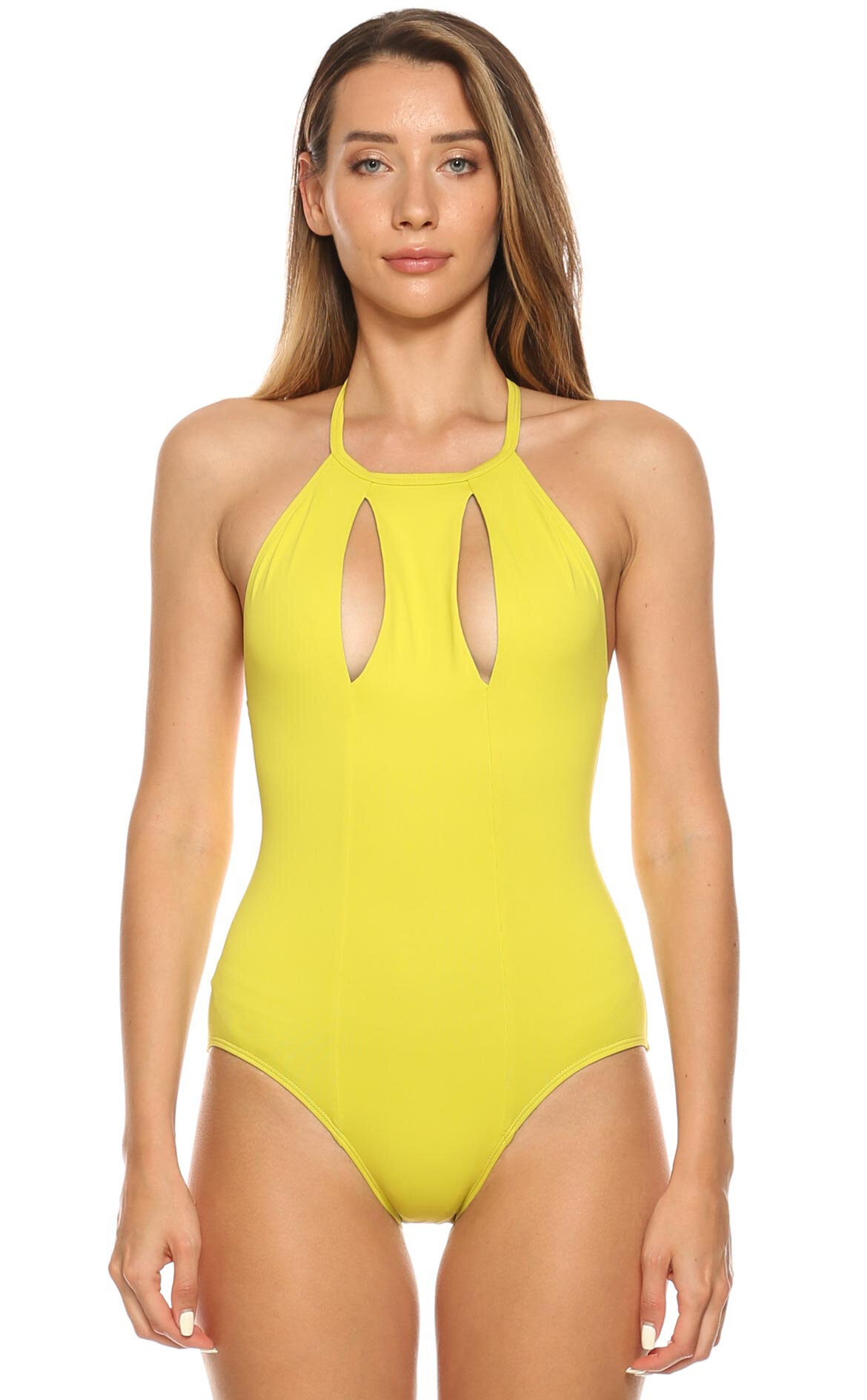 Cushnie et Ochs-Cushnıe Et Ochs Sarı Mayo