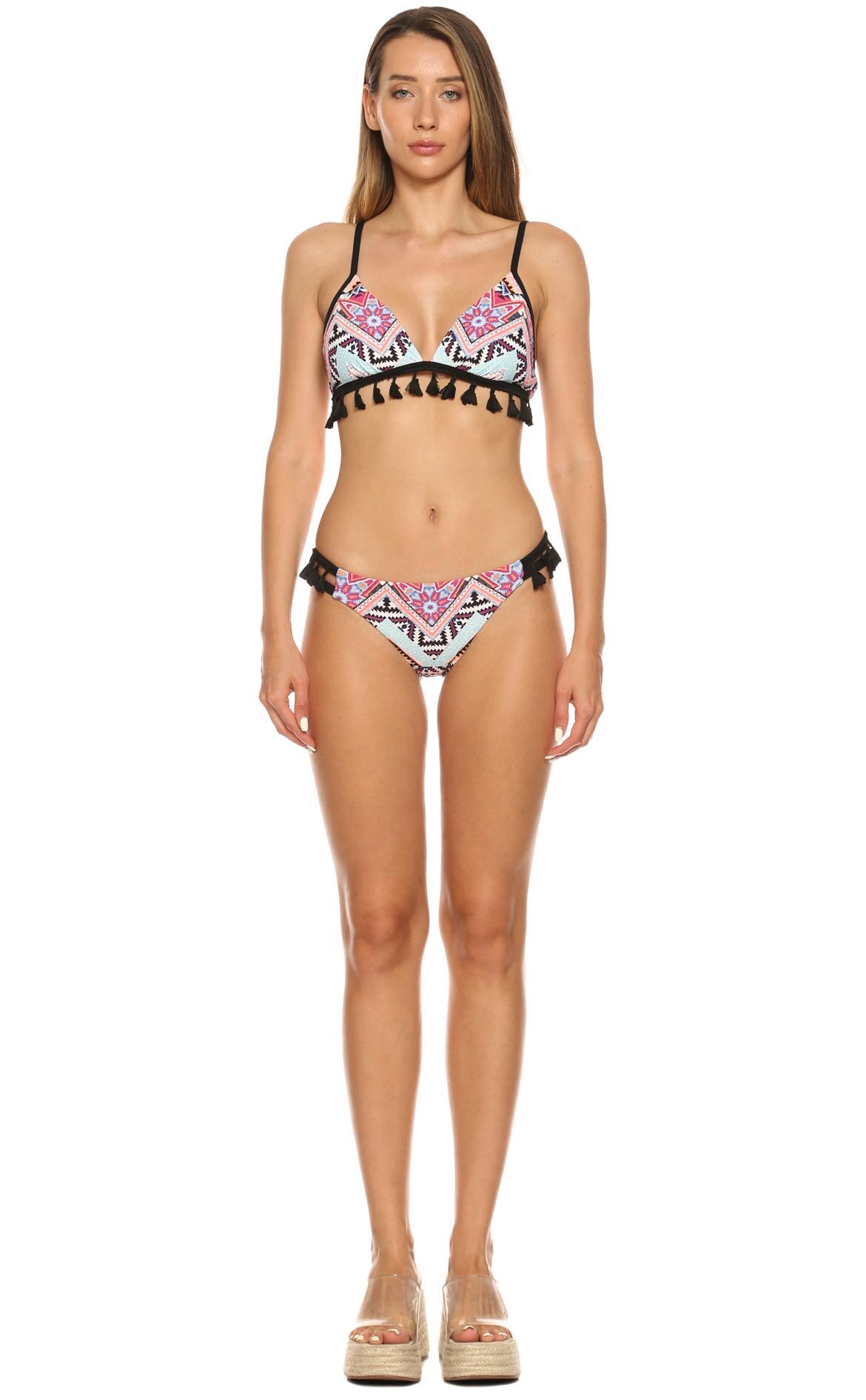 Seafolly-Seafolly Çok Renkli Bikini Seti