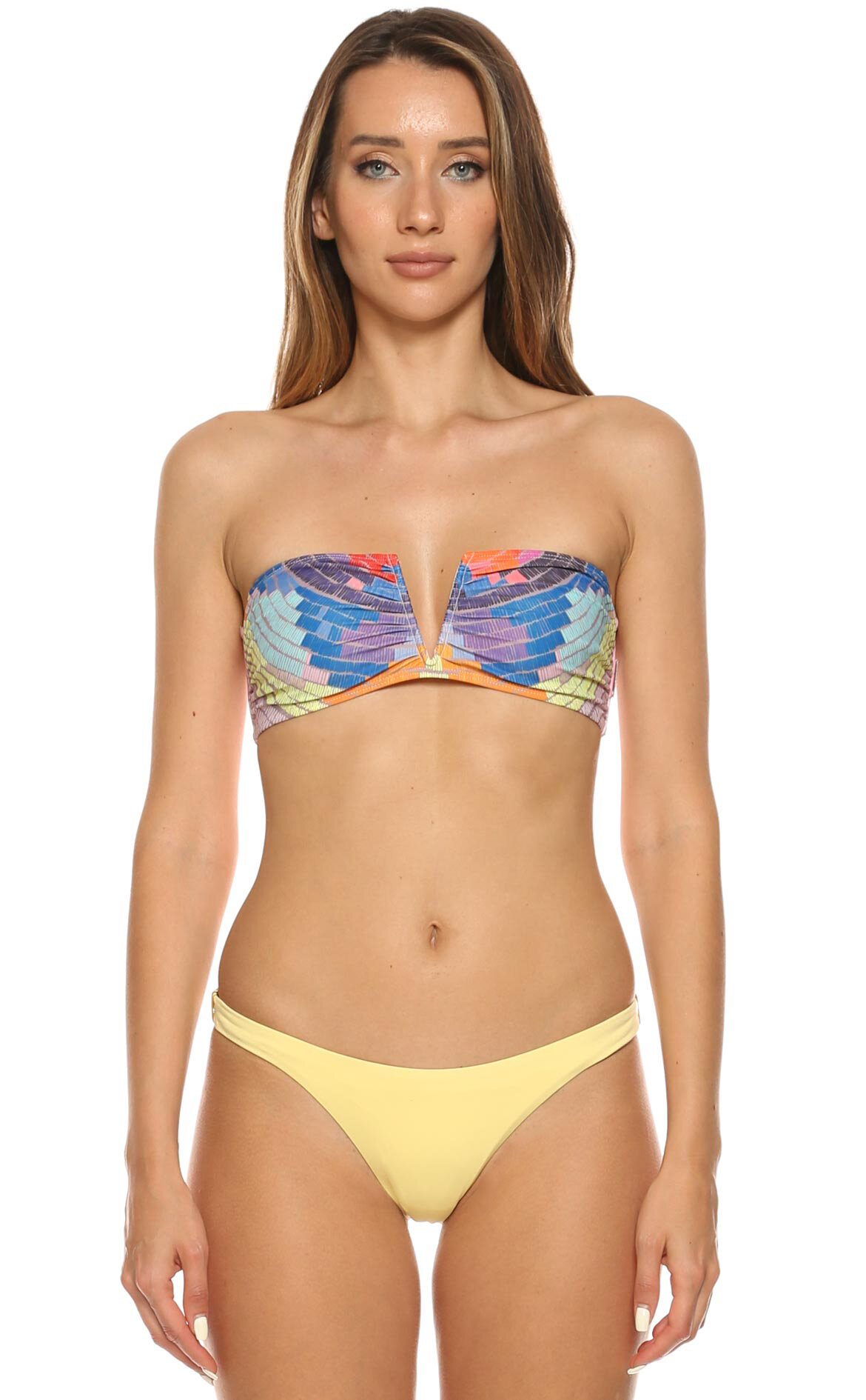 Mara Hoffman-Mara Hoffman Çok Renkli Bikini Üstü