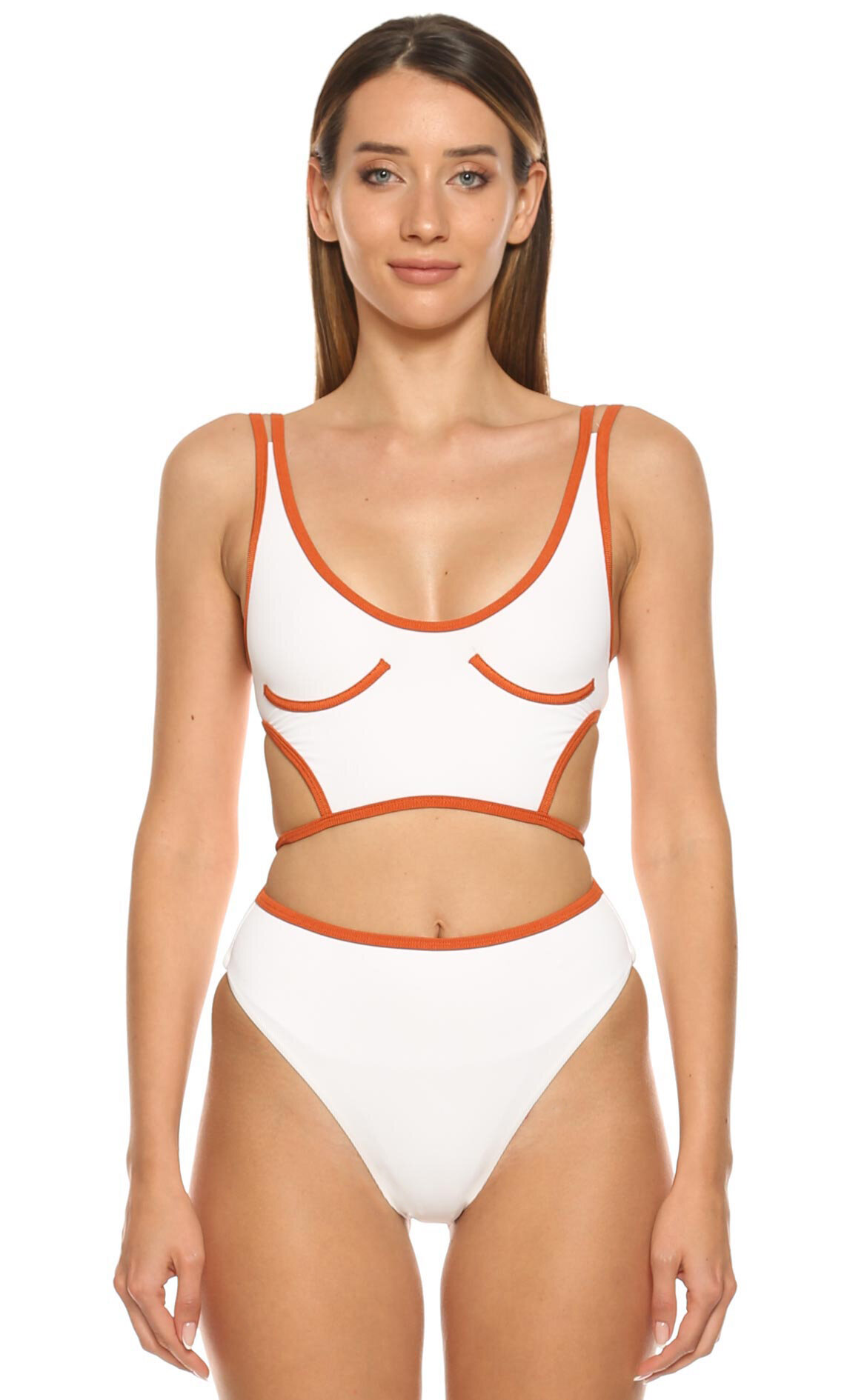 Selia Richwood-Selia Richwood Beyaz Bikini Seti