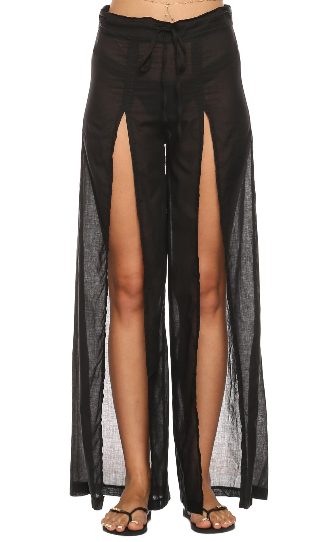 Selia Richwood-Selia Richwood Siyah Plaj Elbisesi