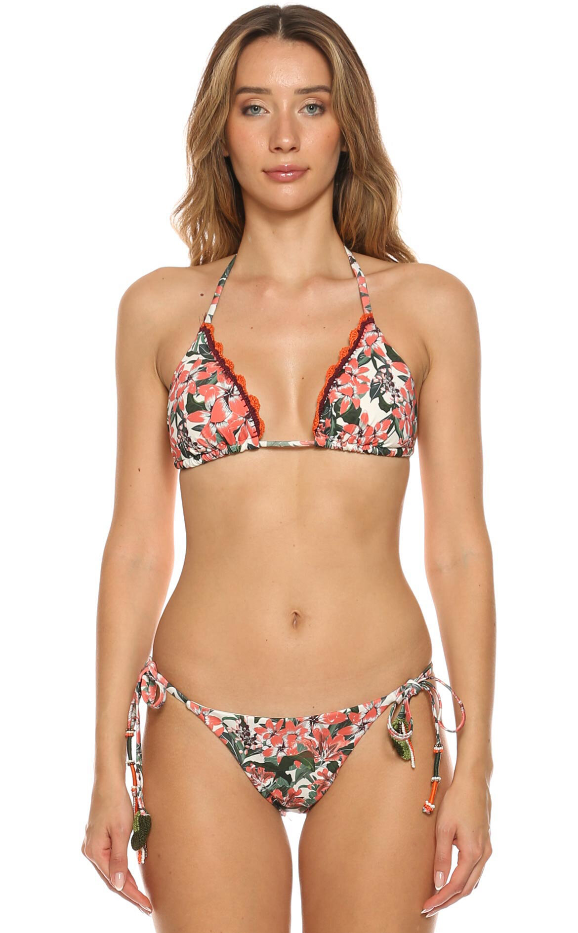 Makastia-Makastia Çok Renkli Bikini Üstü