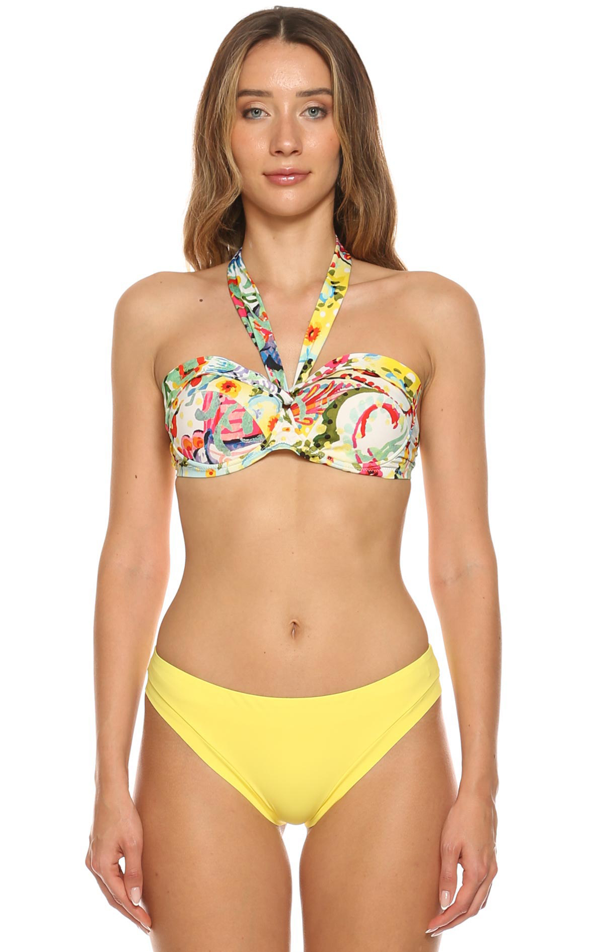 Pain De Sucre-Pain De Sucre Çok Renkli Bikini Üstü