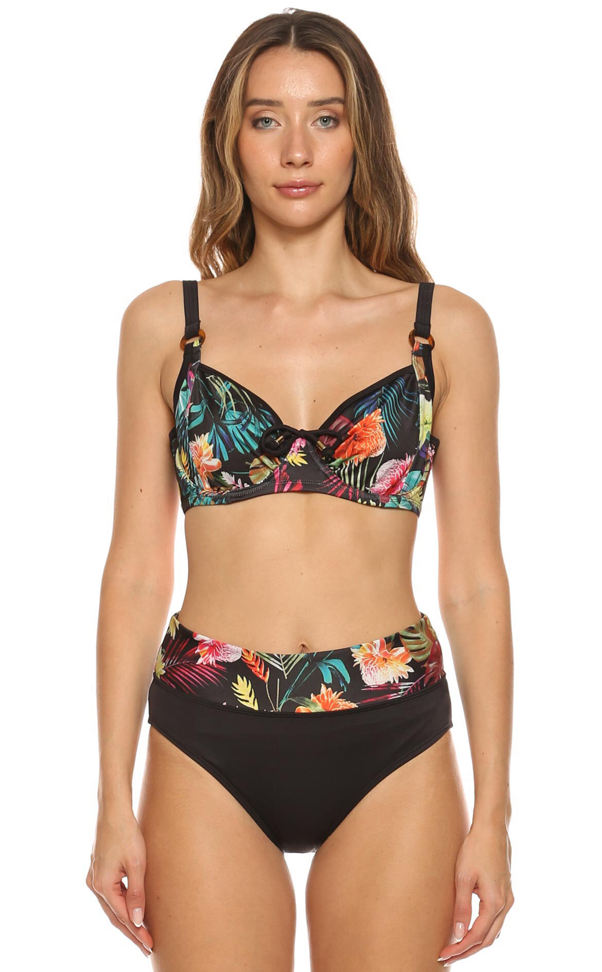 G-Lingeri-G-Lingerie Siyah Bikini Üstü