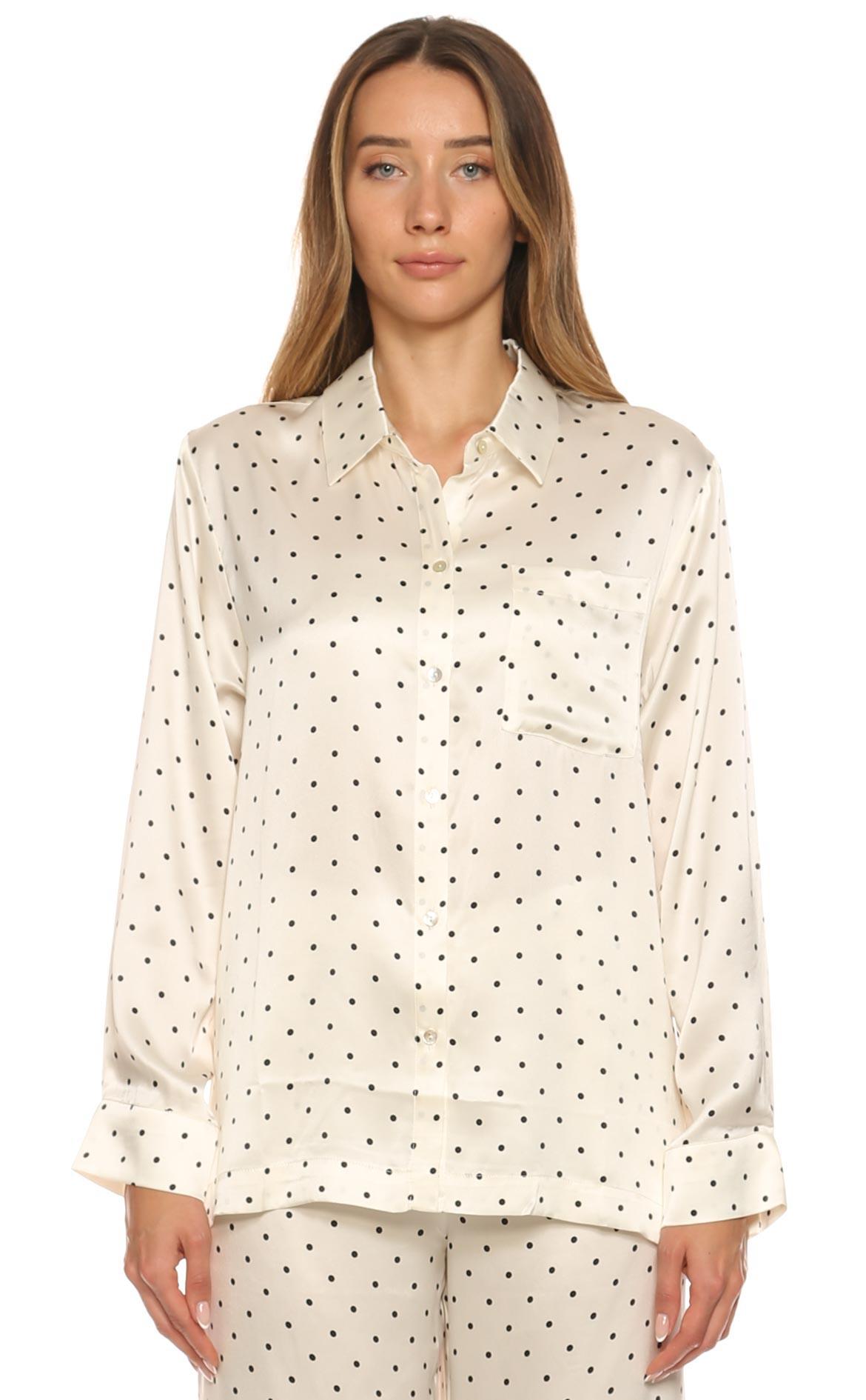 Asceno-Asceno Siyah/Beyaz Pijama Üstü Asceno-Asceno Siyah/Beyaz Pijama Üstü