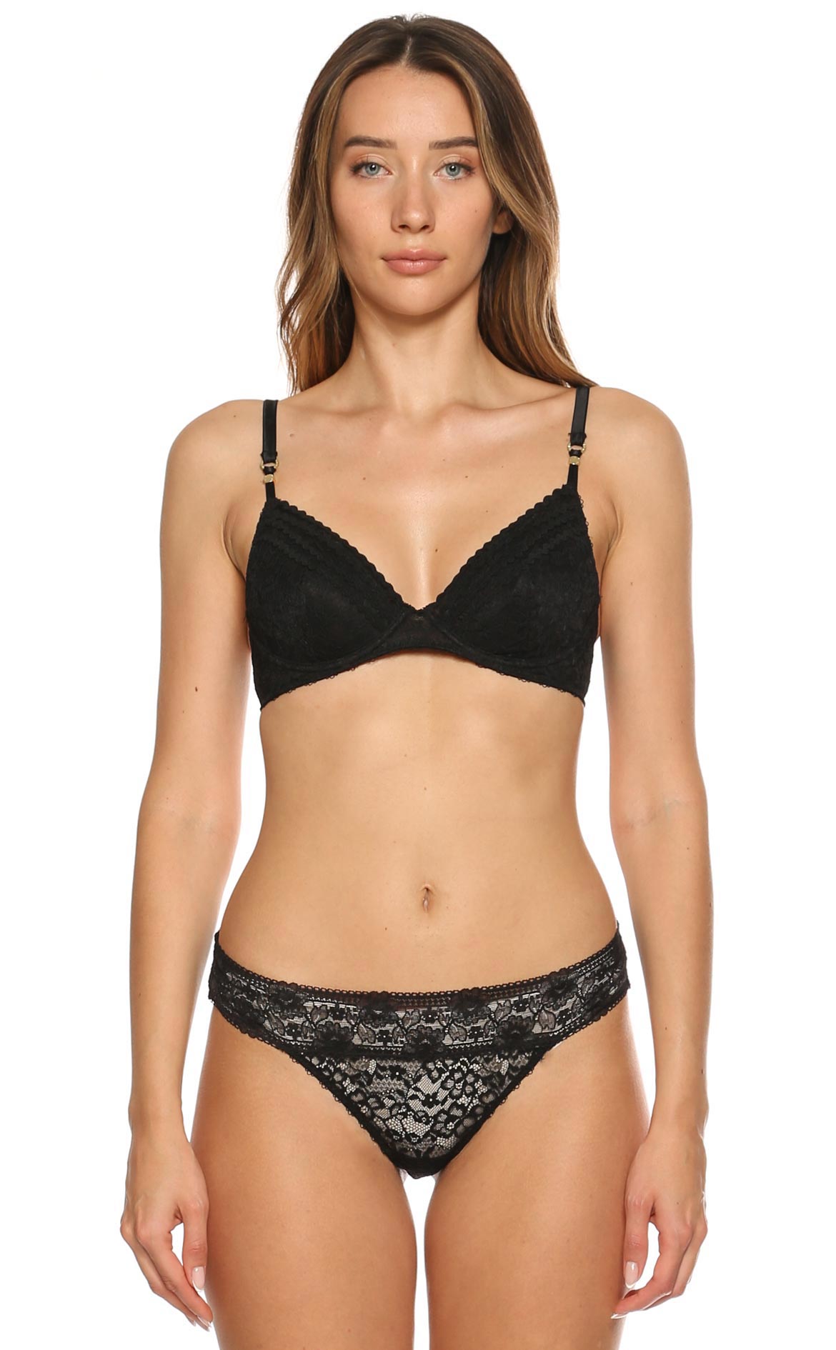 Stella McCartney-Stella Mccartney Siyah Sütyen