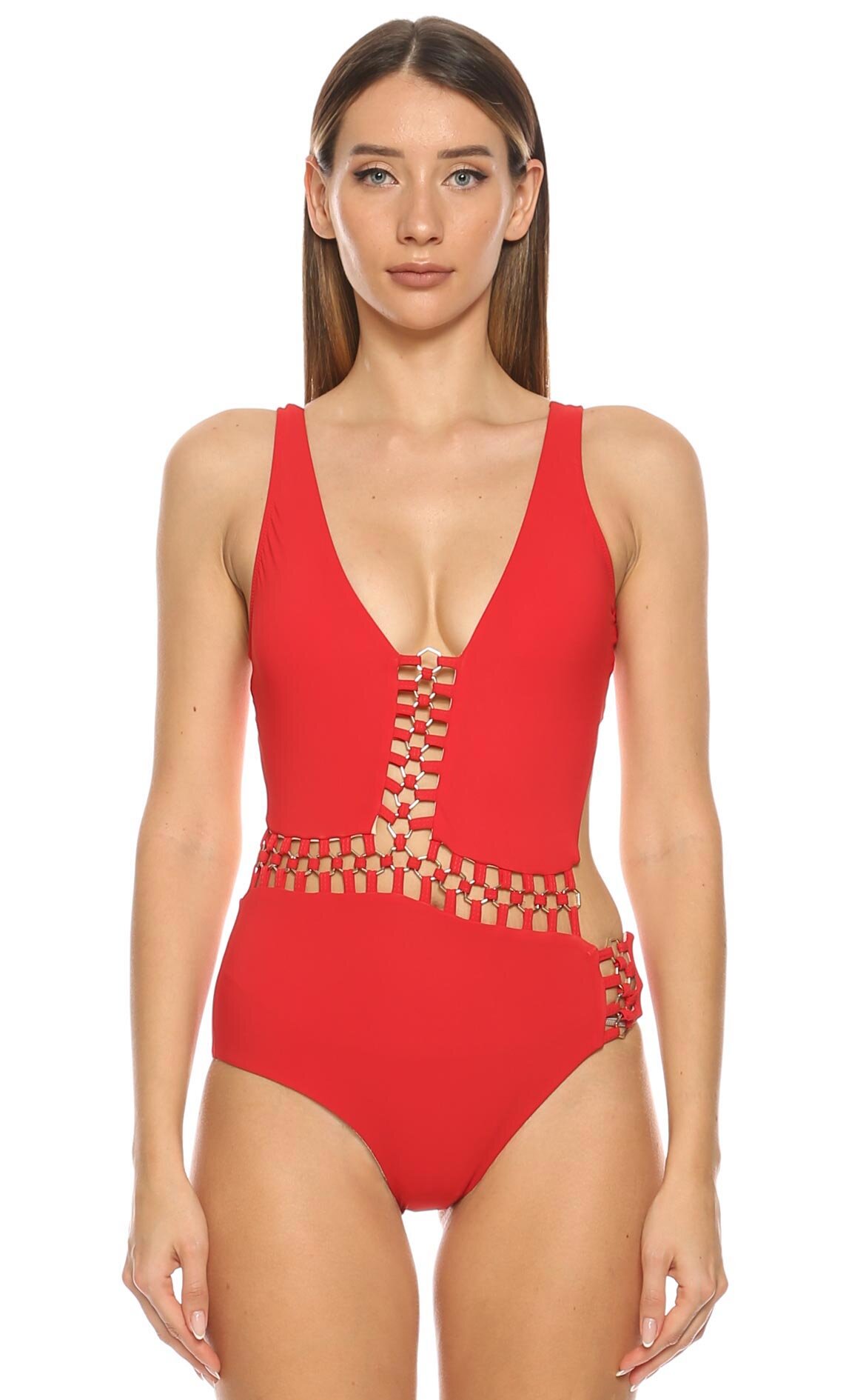 Moeva-Moeva Kırmızı Mayo