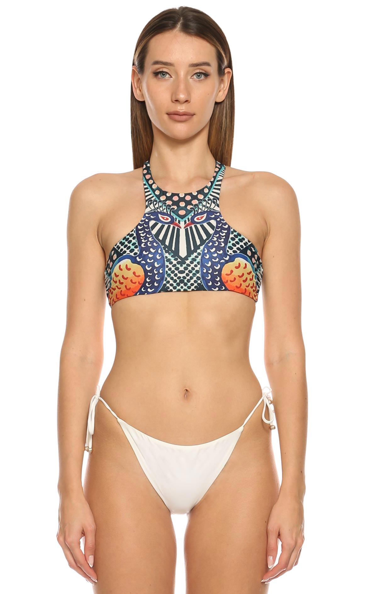 Mara Hoffman-Mara Hoffman Çok Renkli Bikini Üstü Mara Hoffman-Mara Hoffman Çok Renkli Bikini Üstü