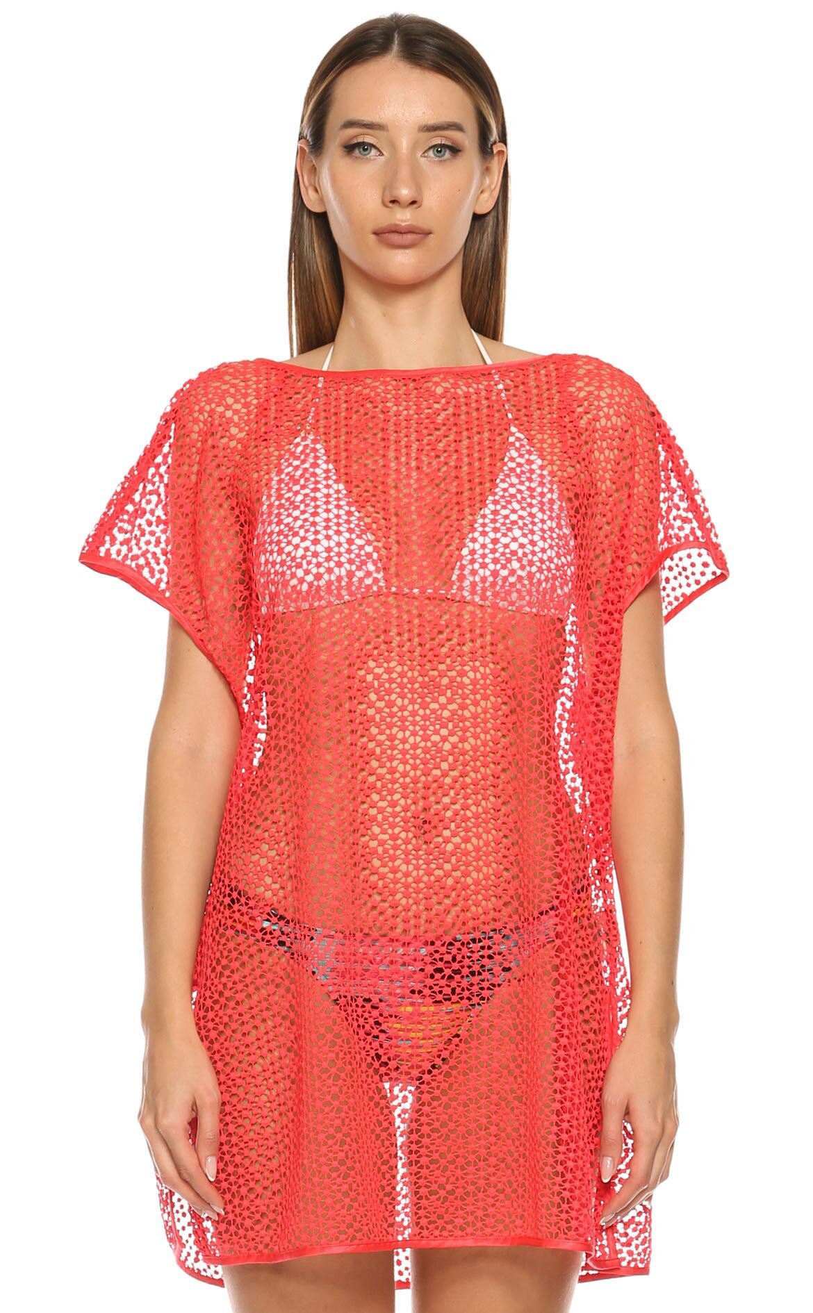 Ted Baker-Ted Baker Turuncu Plaj Elbisesi Ted Baker-Ted Baker Turuncu Plaj Elbisesi