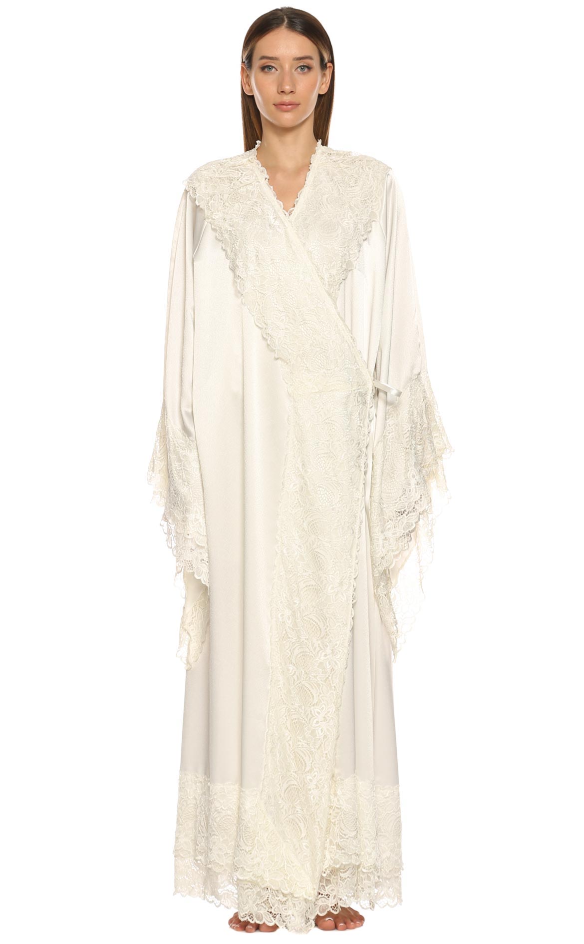 Maison Ivy Home-Maison Ivy Beyaz Sabahlık