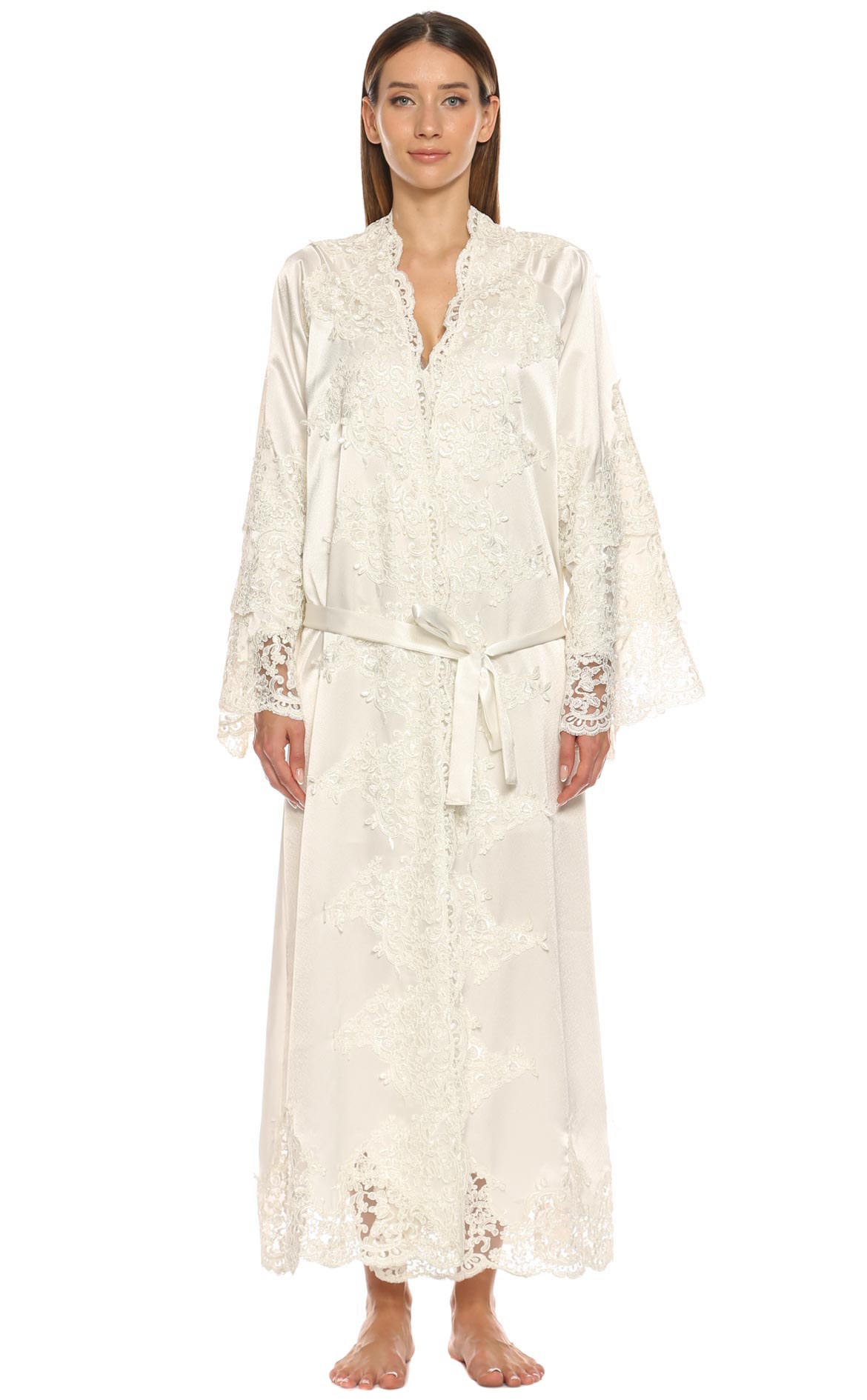 Maison Ivy Home-Maison Ivy Beyaz Sabahlık