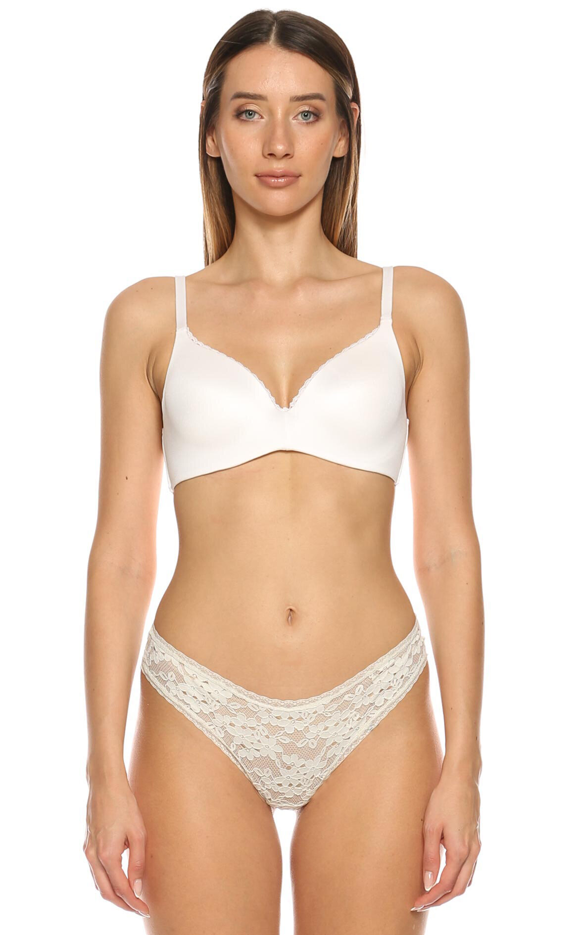 G-Lingeri-G-Lingerie Beyaz Sütyen