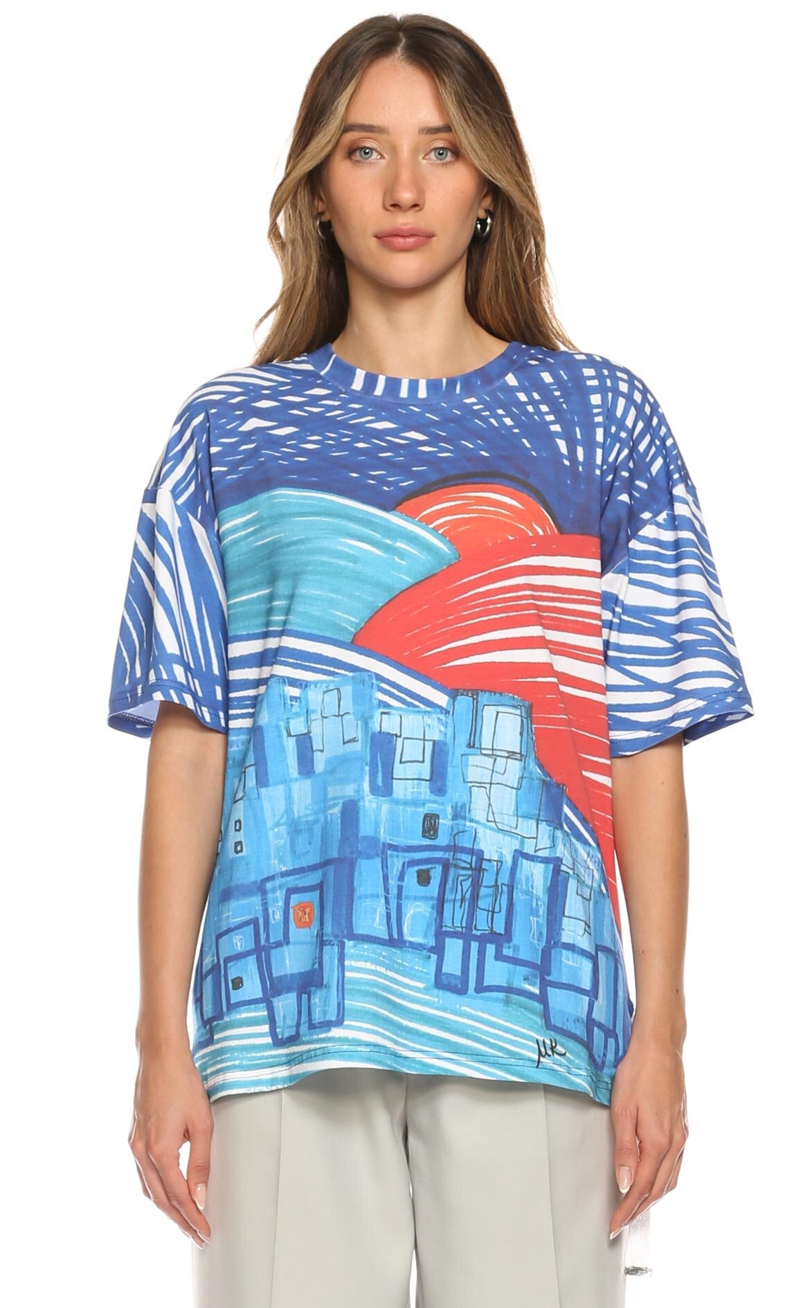 Be Mine-Be Mine Çok Renkli T-Shirt