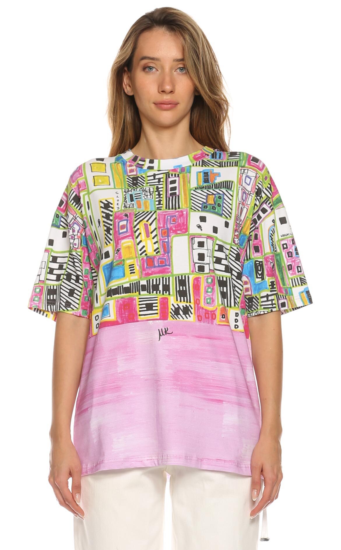 Be Mine-Be Mine Çok Renkli T-Shirt