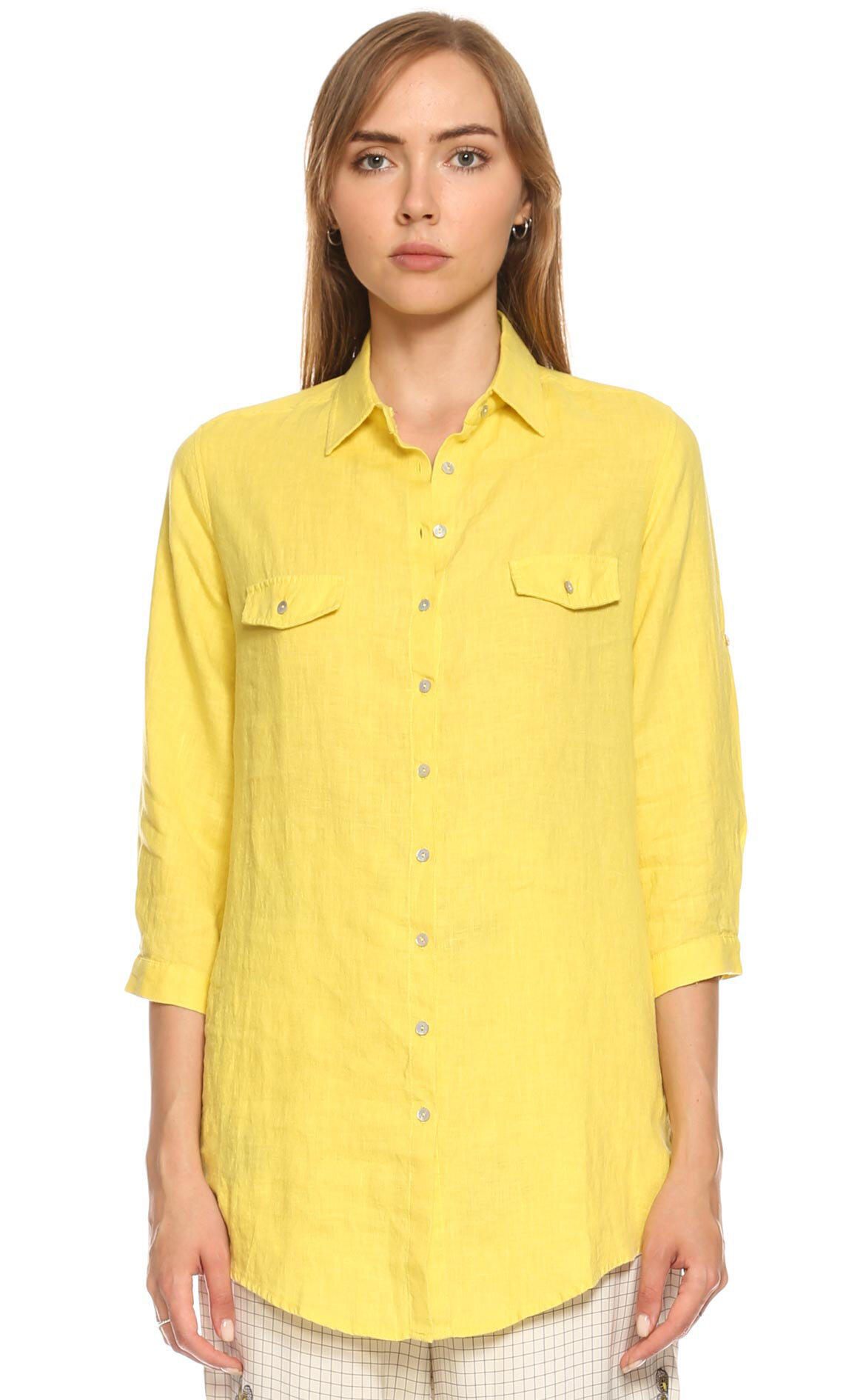 Just Lıke You-Just Like You Sarı Gömlek