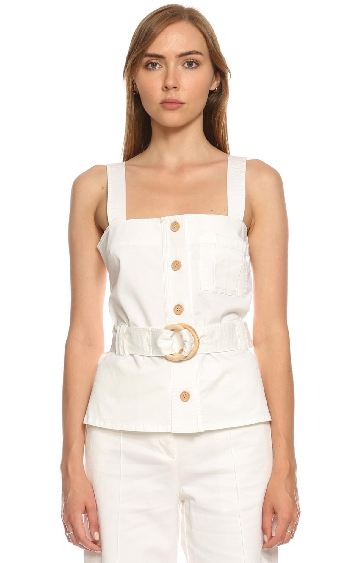 Just Lıke You-Just Like You Beyaz Bluz