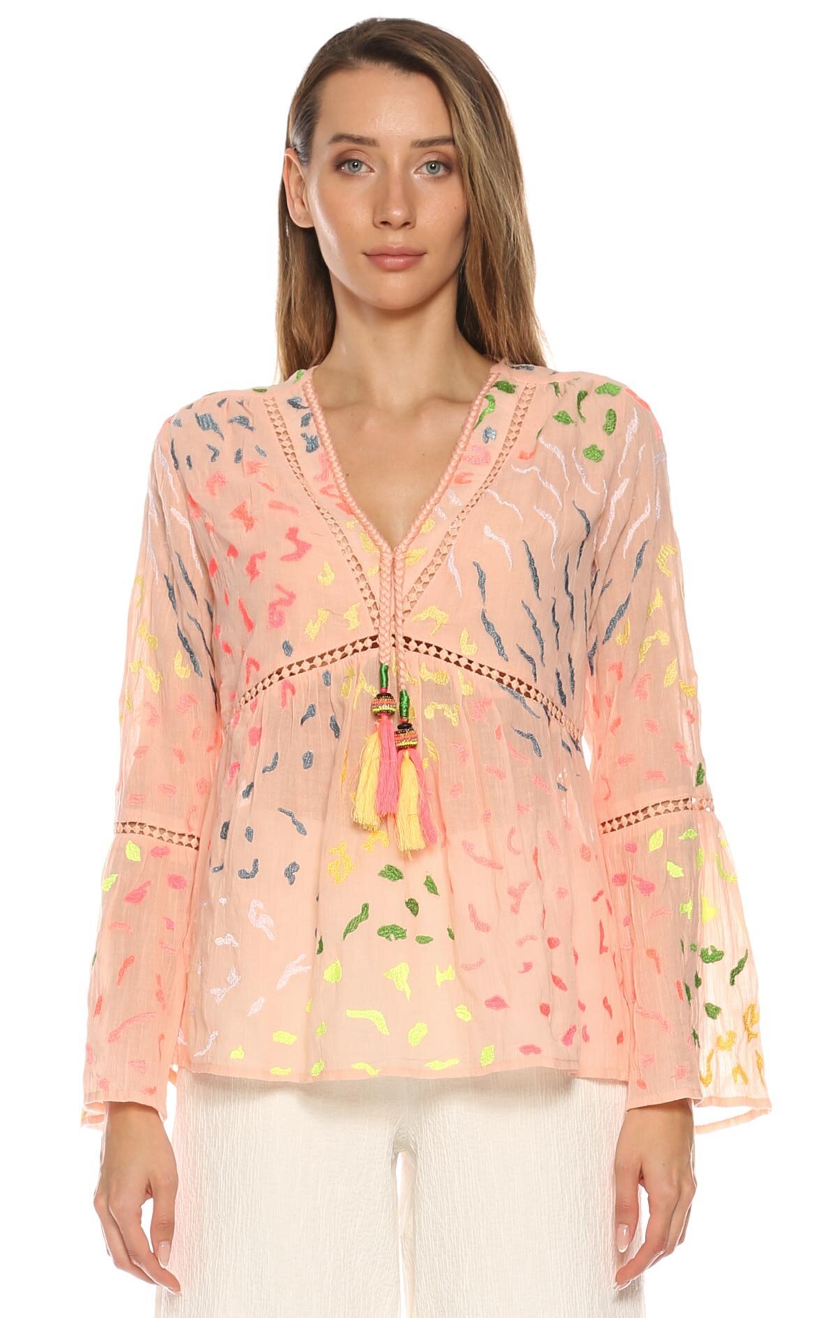 Derhy Rene-Derhy Rene Pudra Rengi Bluz