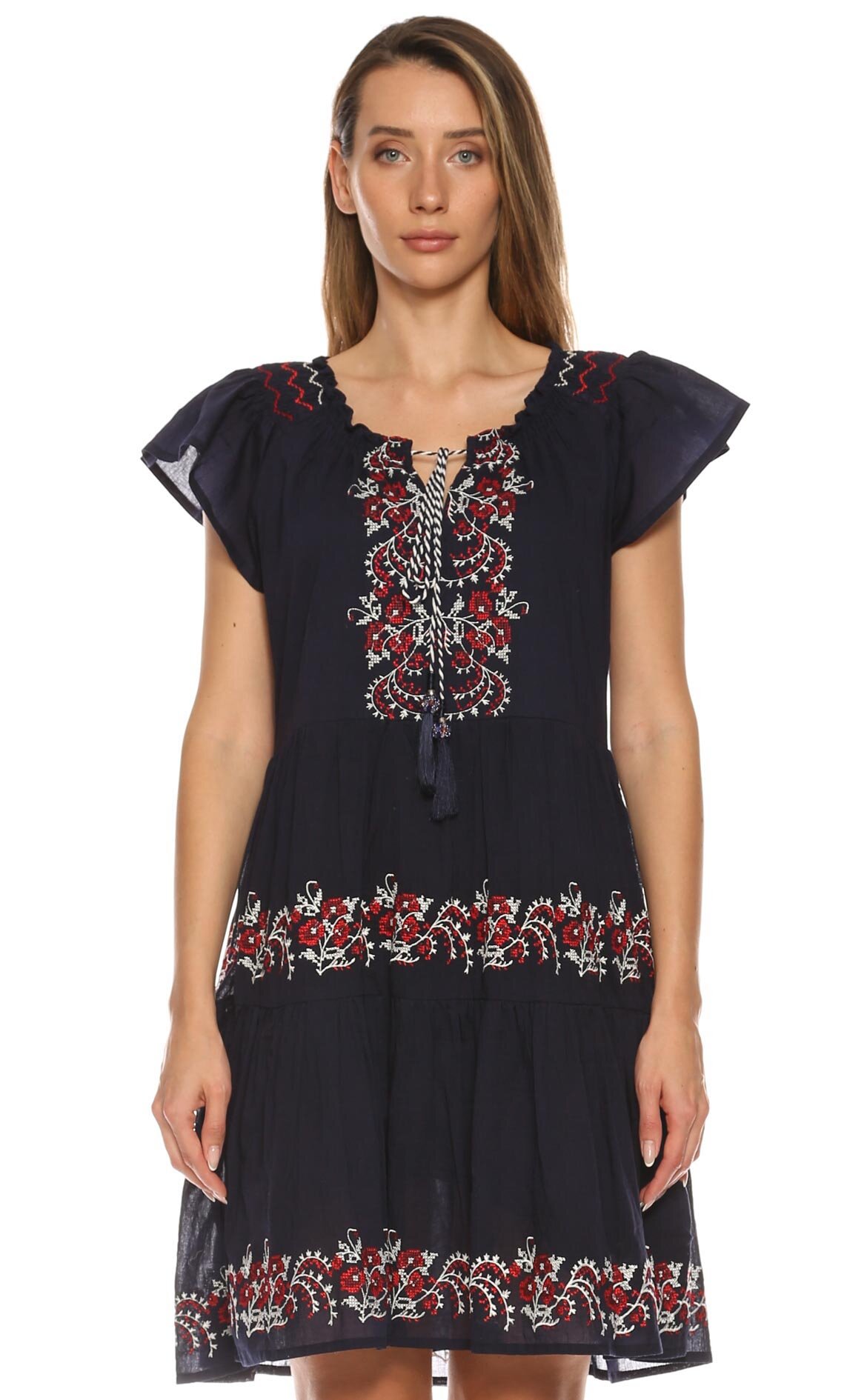 Derhy Rene-Derhy Rene Lacivert Elbise