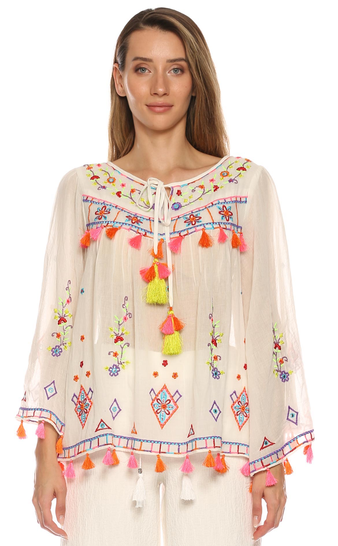 Derhy Rene-Derhy Rene Ekru Bluz