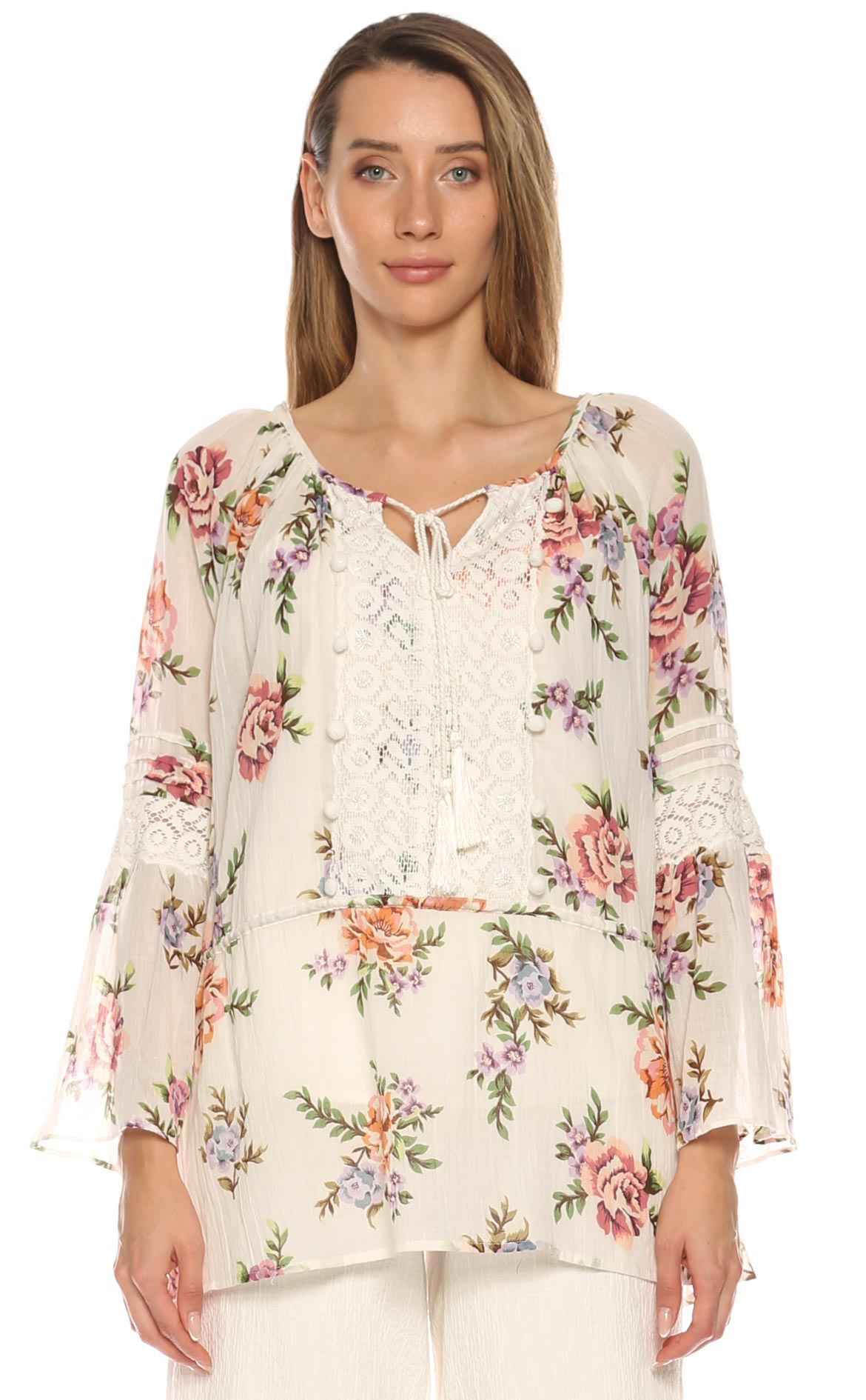 Derhy Rene-Derhy Rene Ekru Bluz