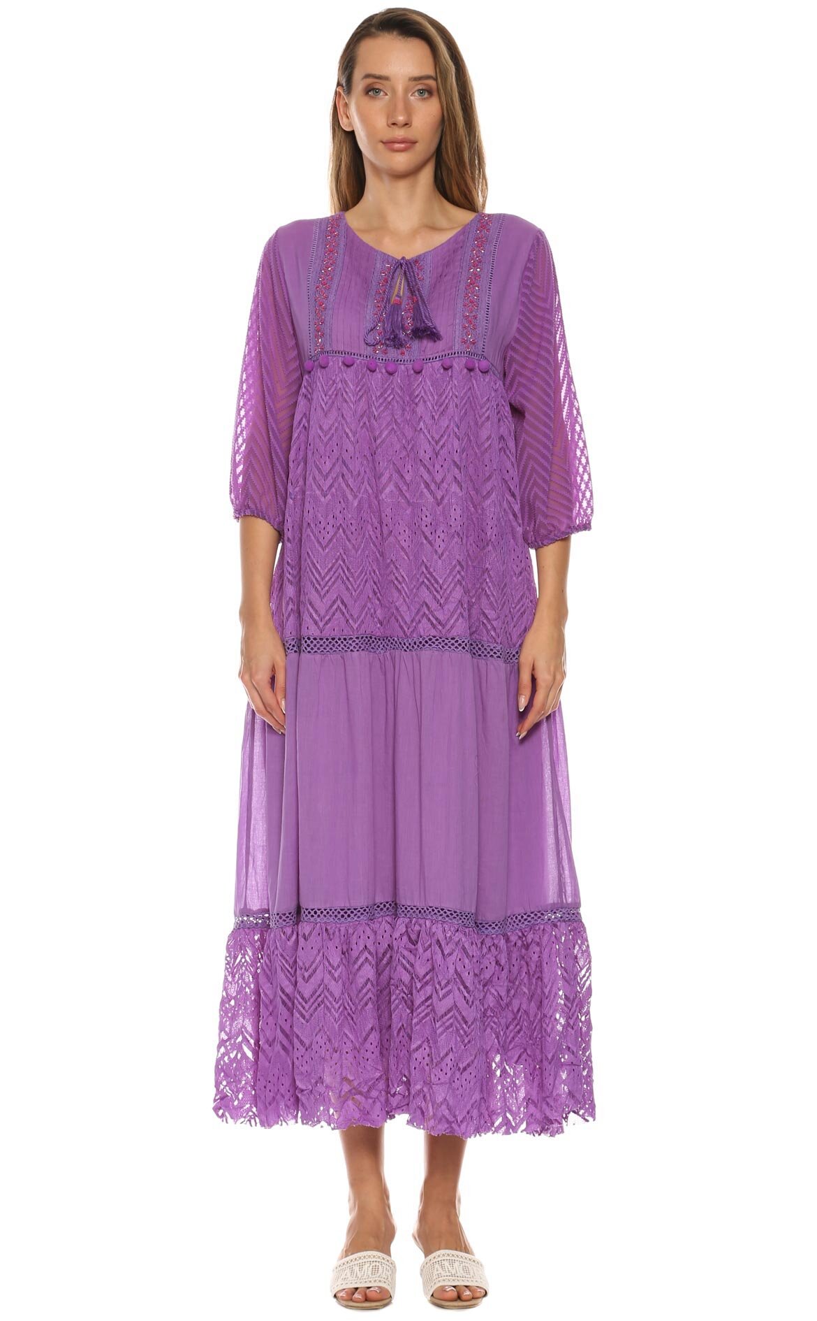 Derhy Rene-Derhy Rene Mor Elbise