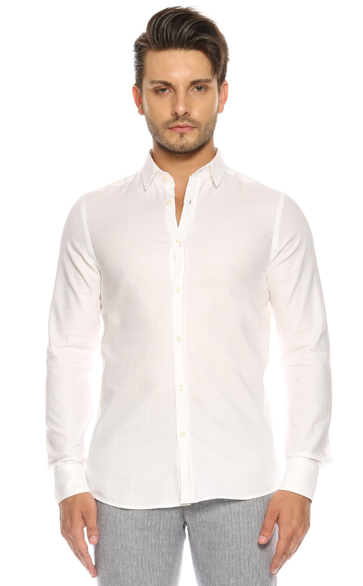 Borıs Becker-Boris Becker Beyaz Gömlek Borıs Becker-Boris Becker Beyaz Gömlek