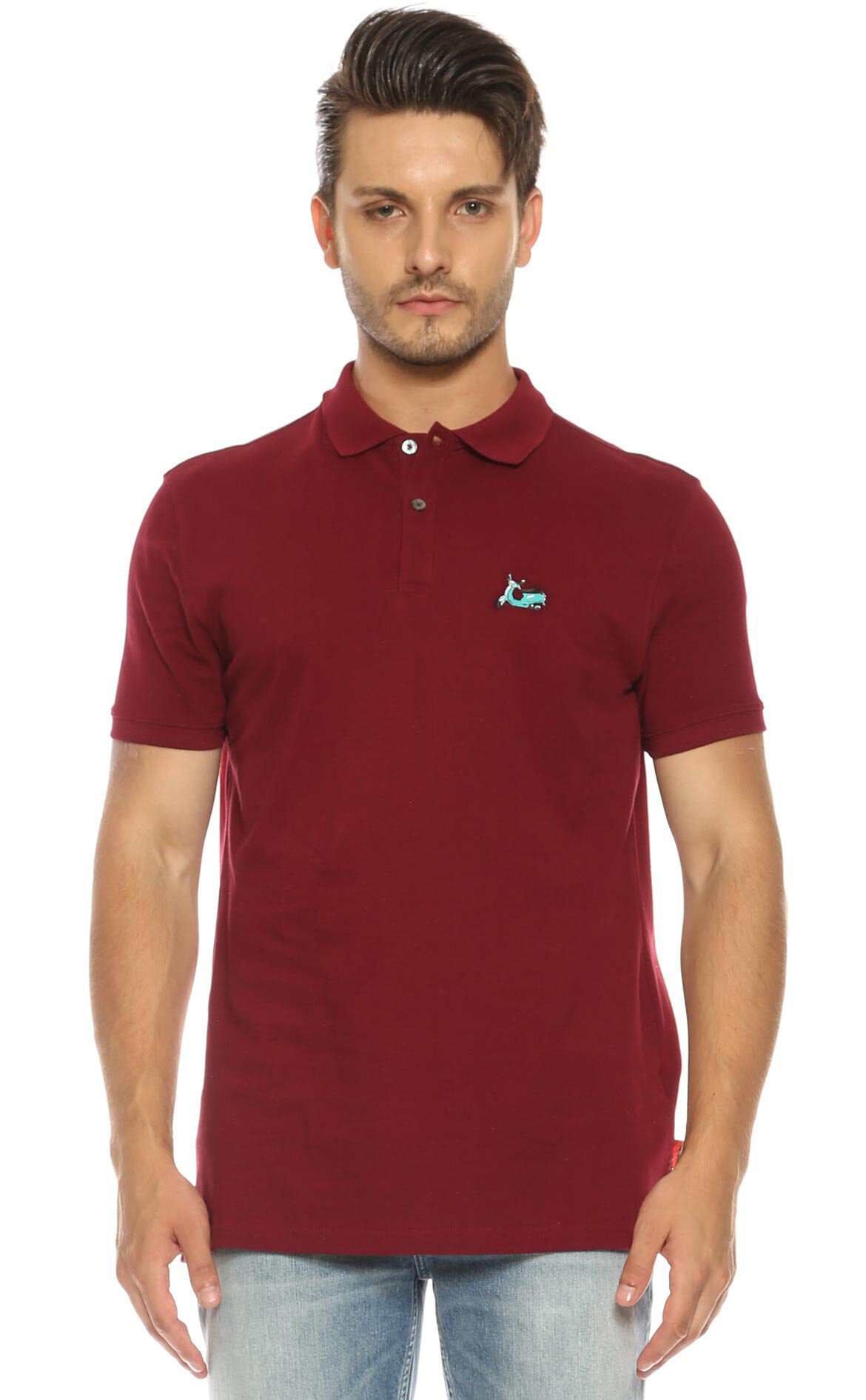 John Frank-John Frank Bordo T-Shirt