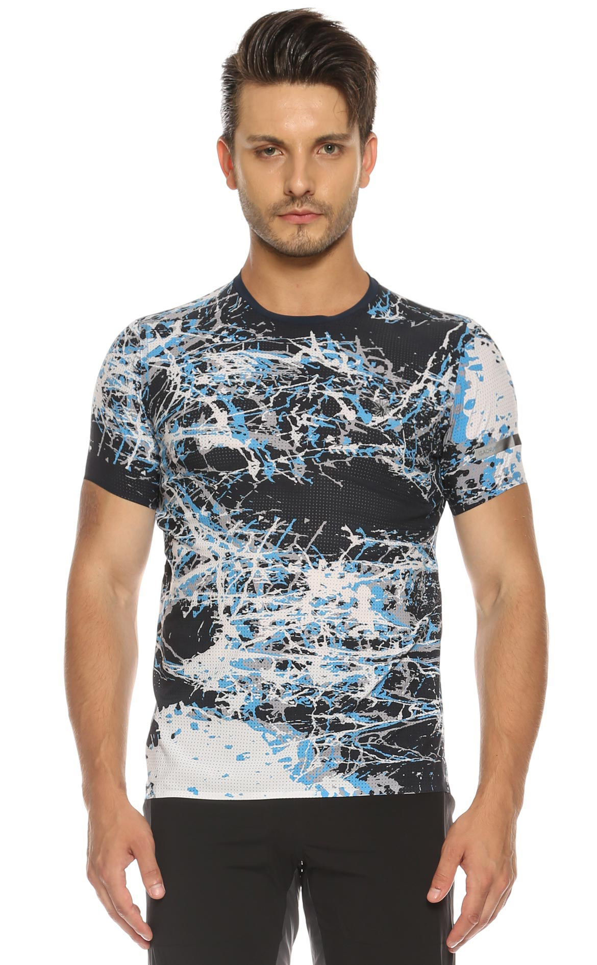 Isaora-Isaora Mavi T-Shirt