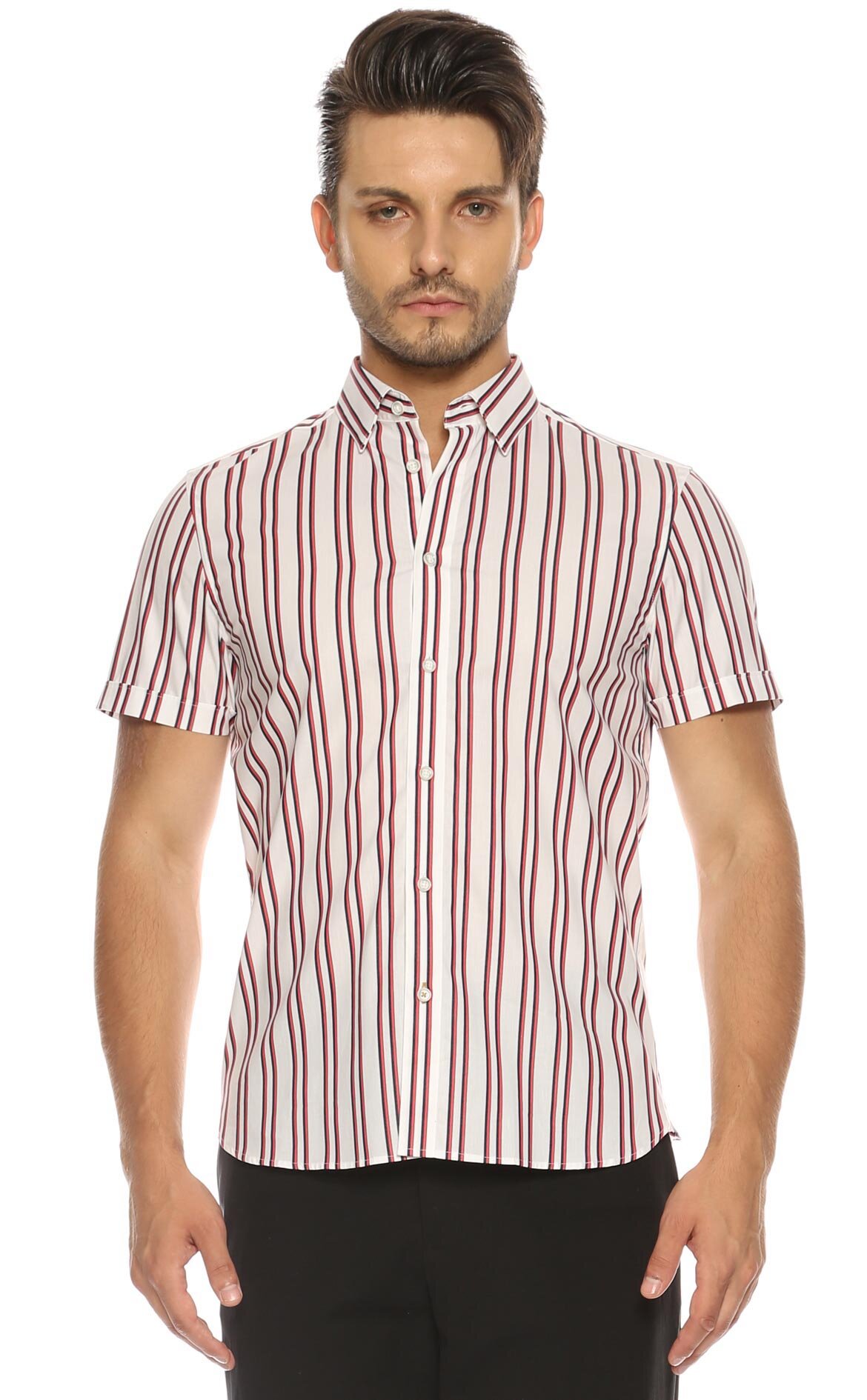 Ted Baker-Ted Baker Beyaz Gömlek Ted Baker-Ted Baker Beyaz Gömlek