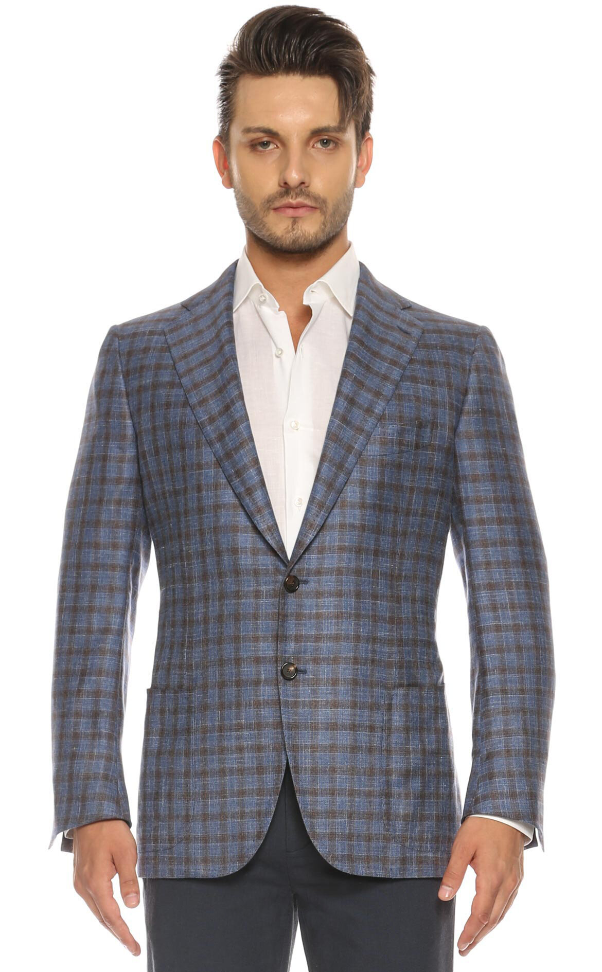 Cesare Attolini-Cesare Attolini Mavi Ceket Cesare Attolini-Cesare Attolini Mavi Ceket