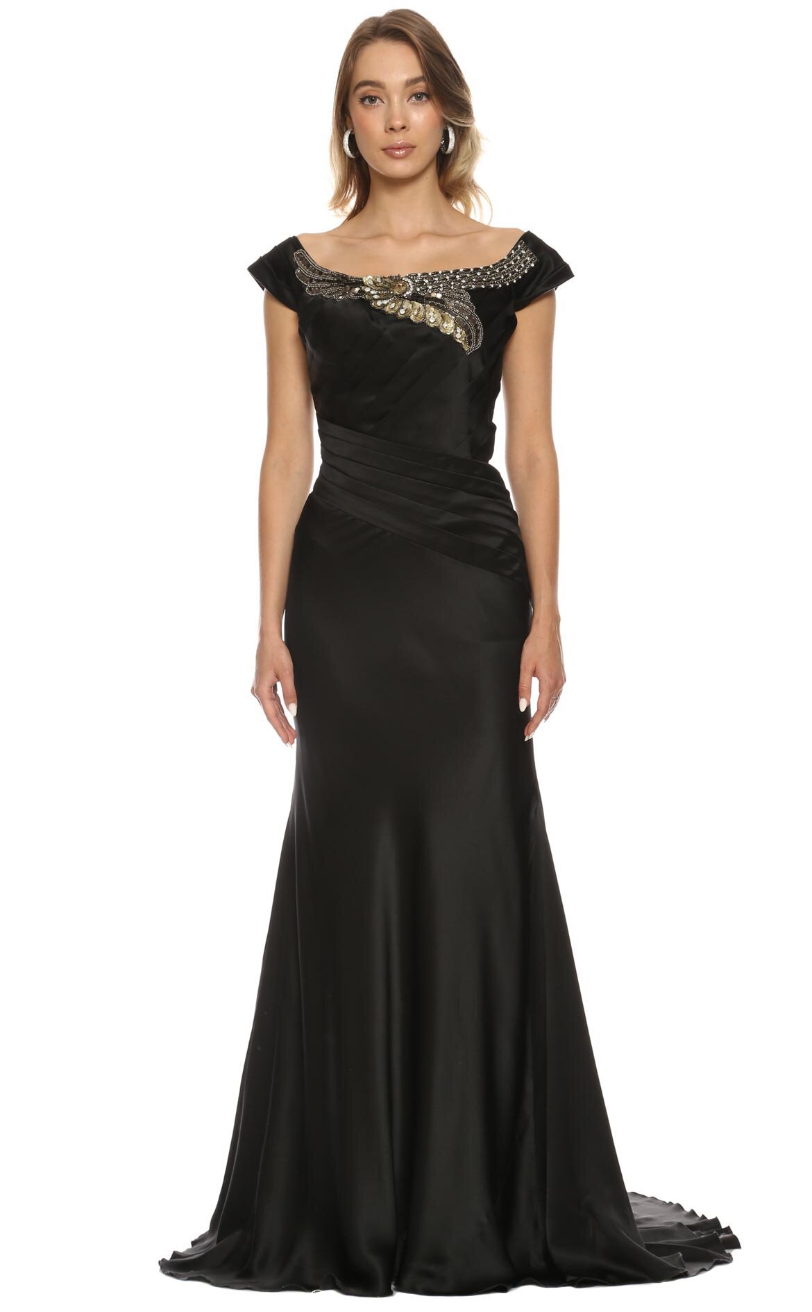 Dina Bar El-Dina Bar El Gece Elbisesi Dina Bar El-Dina Bar El Gece Elbisesi