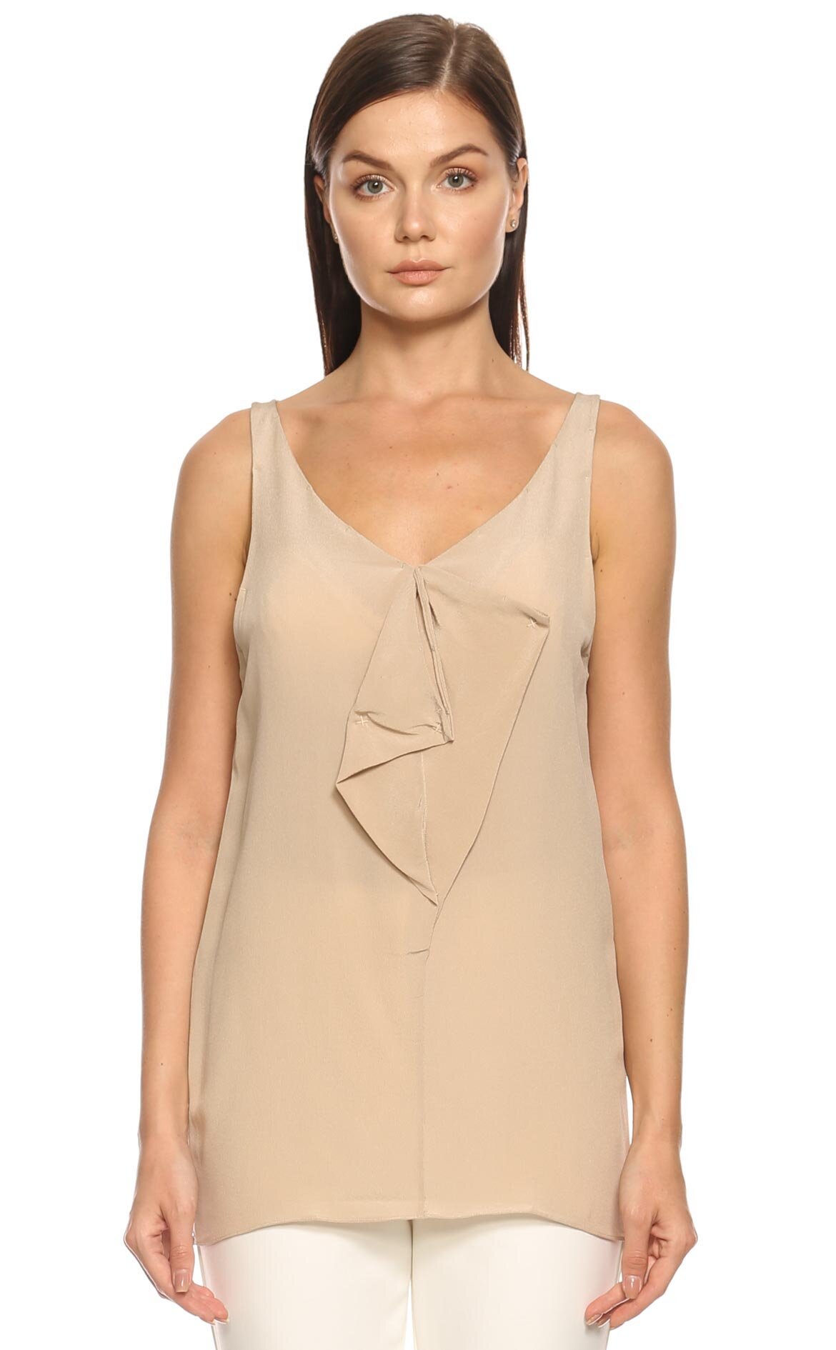 Gianfranco Ferre-Gianfranco Ferre Krem Rengi Üst