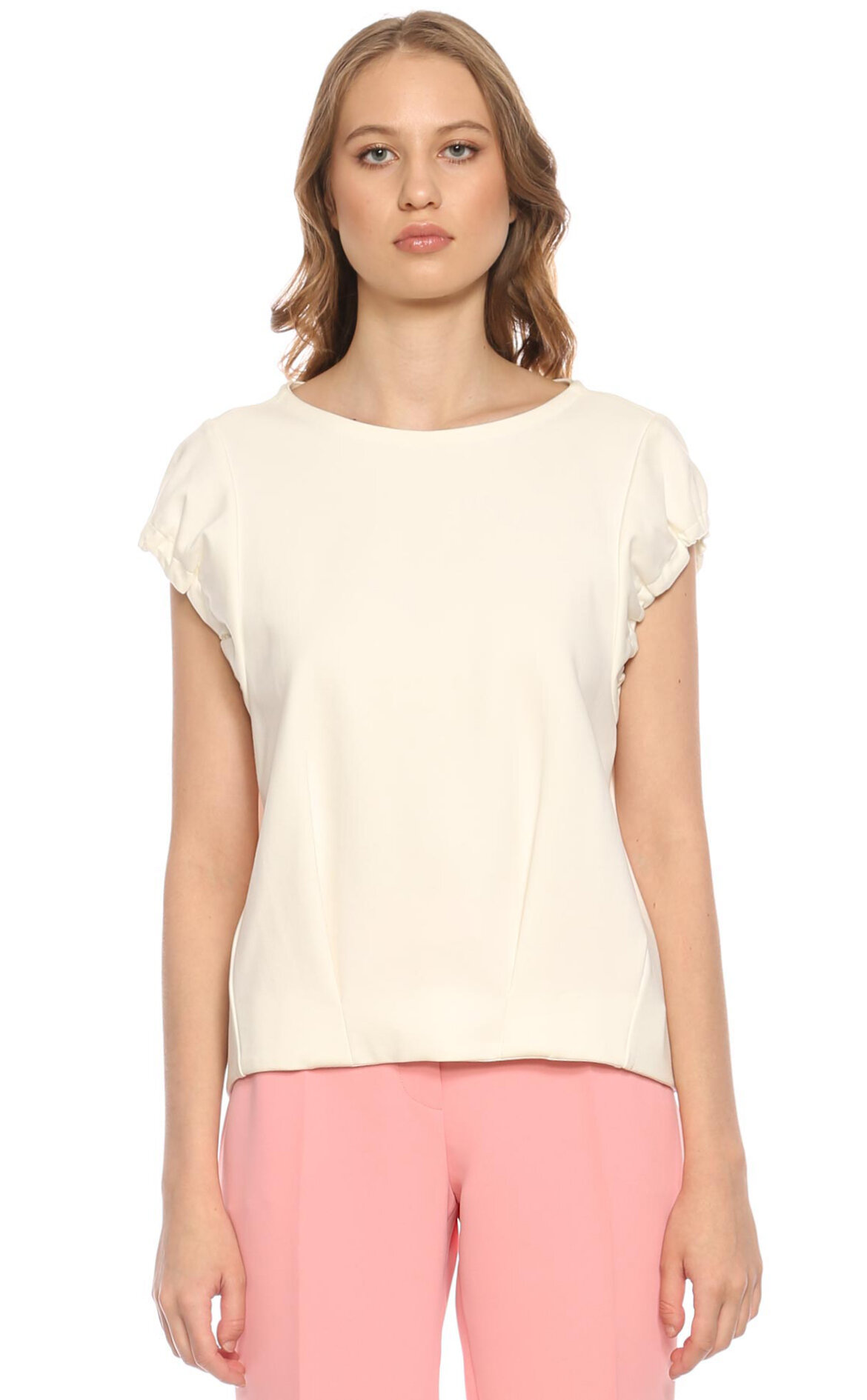 Maje-Maje Beyaz Bluz