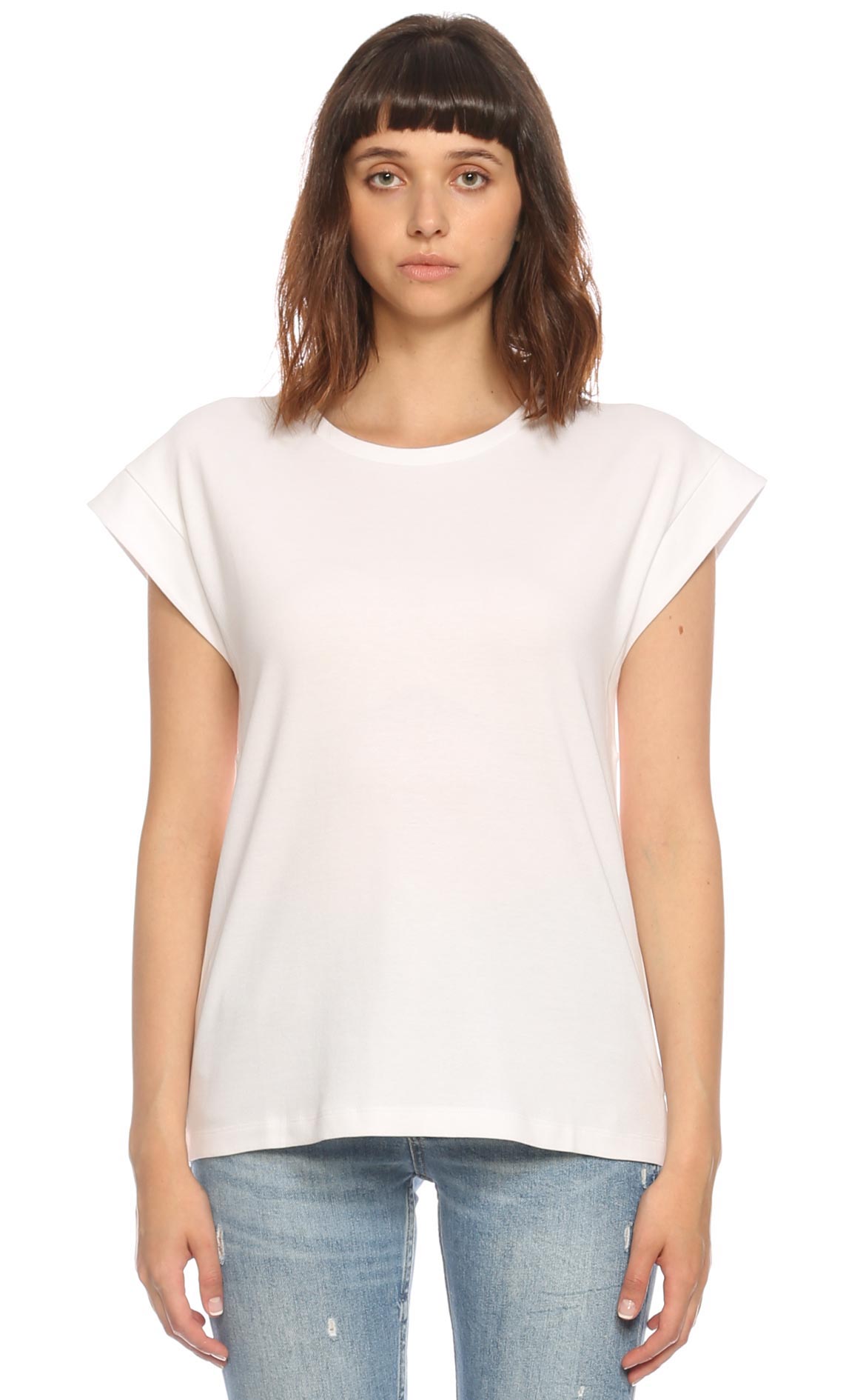 Mier-Mier Beyaz T-Shirt Mier-Mier Beyaz T-Shirt