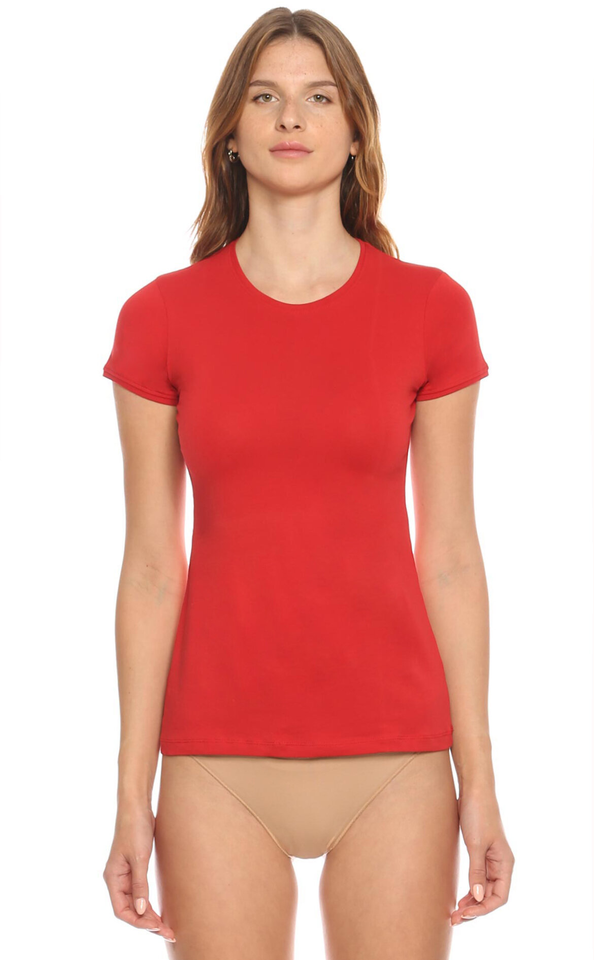 G-Lingeri-G-Lingerie Kırmızı T-Shirt