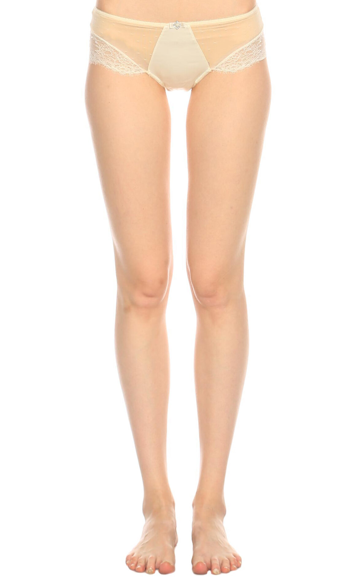 G-Lingeri-G-Lingerie Krem Rengi Külot