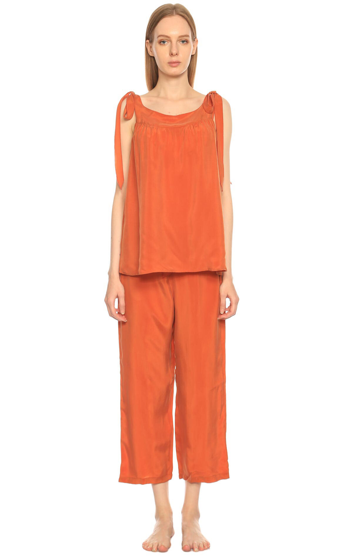 Meresleep-Meresleep Turuncu Pijama Takımı