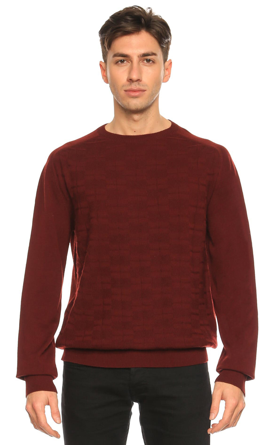 Sesia Cashmere-Sesia Cashmere Bordo Kazak Sesia Cashmere-Sesia Cashmere Bordo Kazak