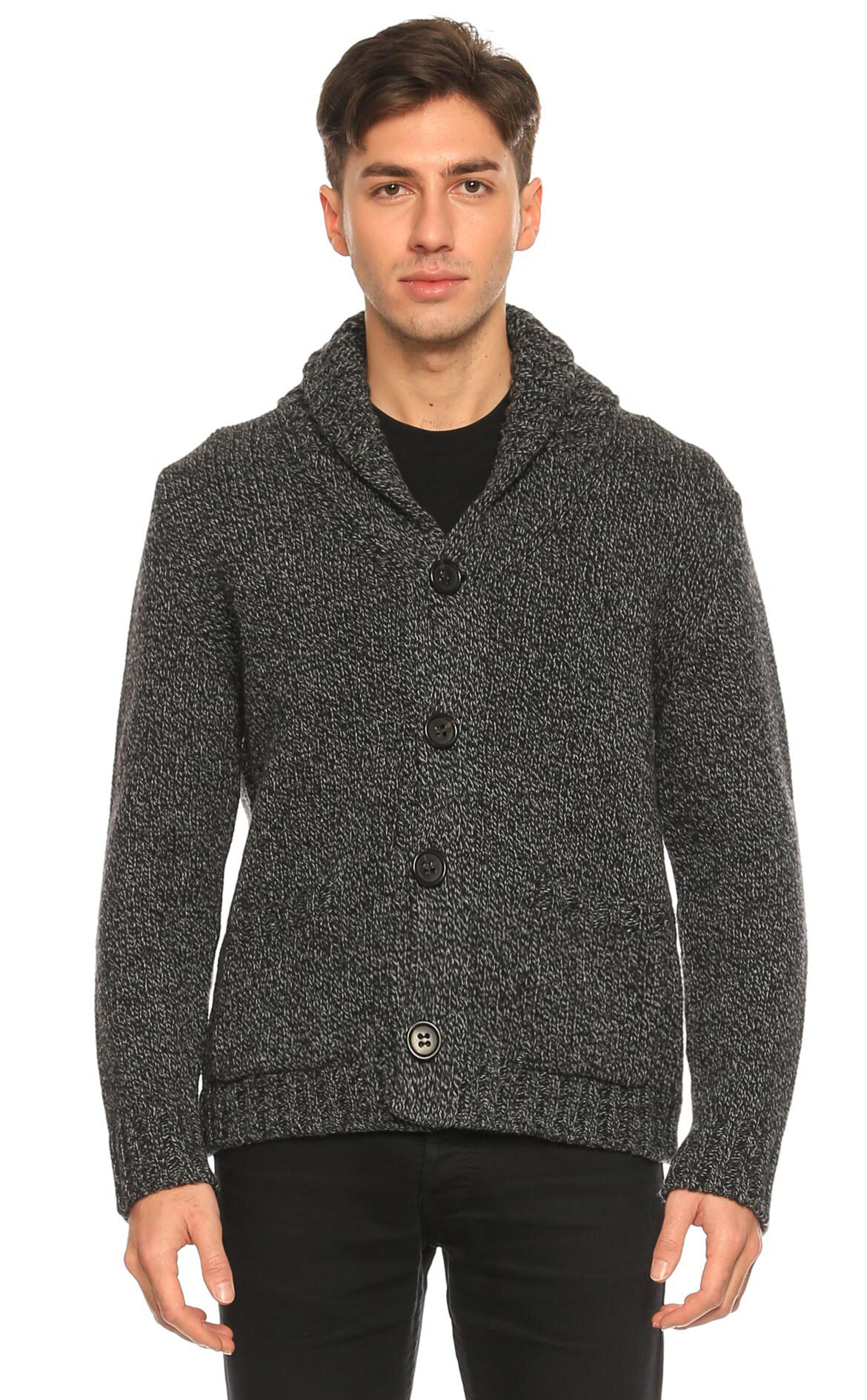 Sesia Cashmere-Sesia Cashmere Antrasit Kazak Sesia Cashmere-Sesia Cashmere Antrasit Kazak