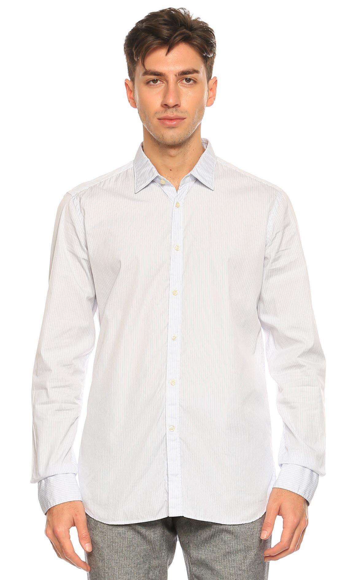 Bevilacqua-Bevillacqua Mavi Gömlek