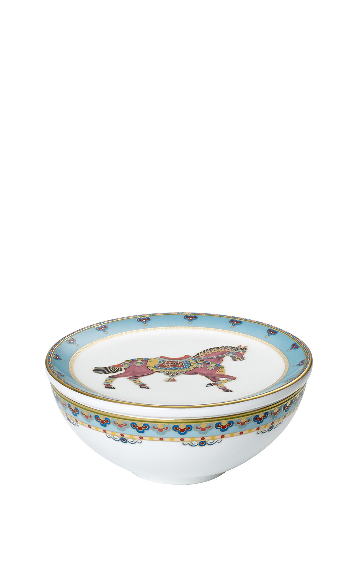 Villeroy & Boch- Samarkand Aqua Kapaklı Kutu Villeroy & Boch- Samarkand Aqua Kapaklı Kutu