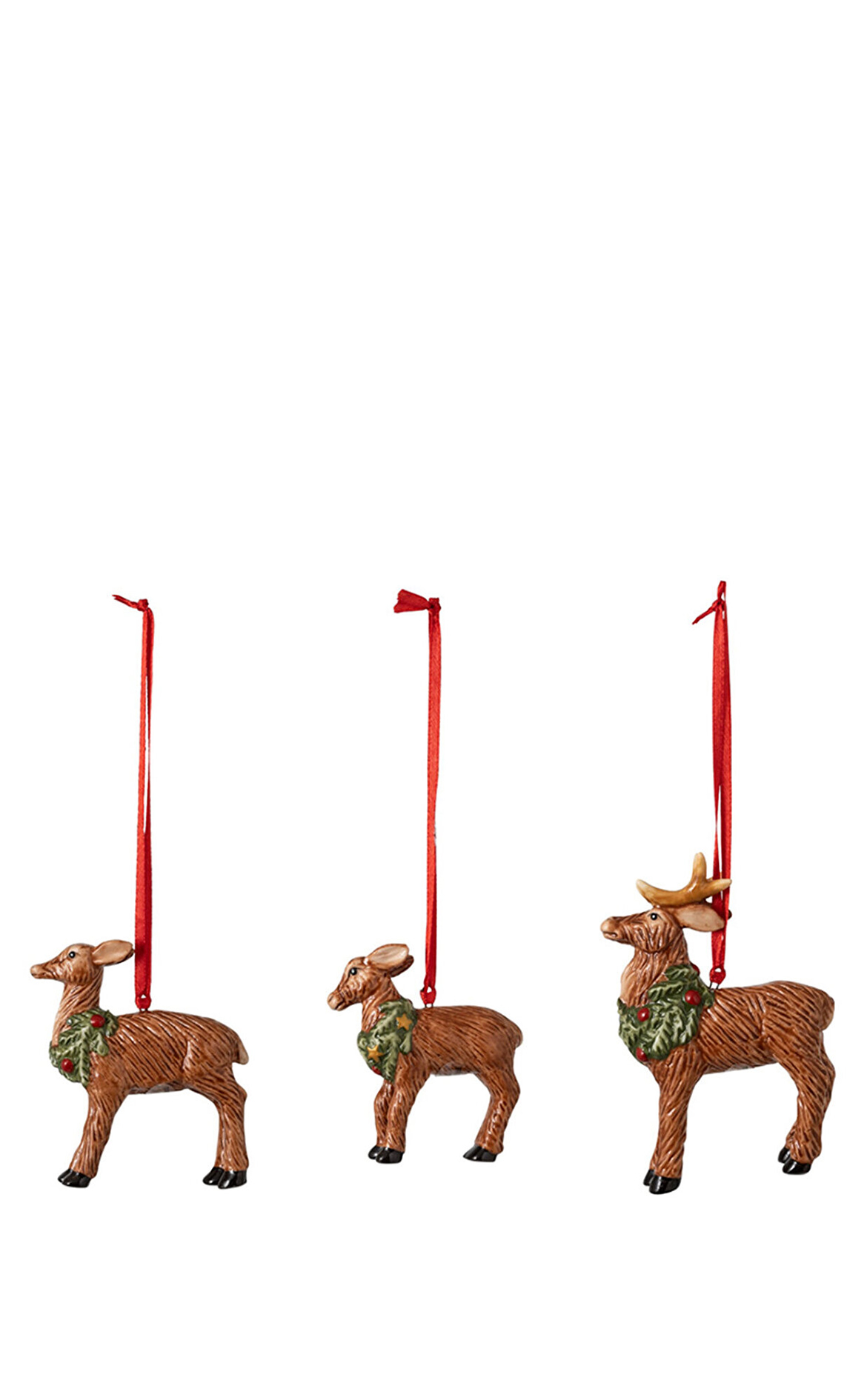 Villeroy & Boch-Villeroy &  Boch Nostalgic Ornaments Yılbaşı Ağaç Süsü, 3'lü