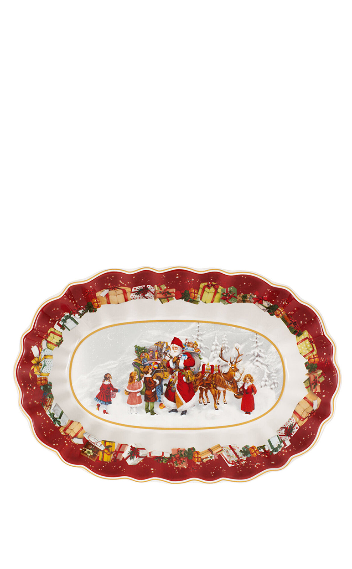 Villeroy & Boch-Villeroy &  Boch Toy's Fantasy Oval Servis Tabağı Villeroy & Boch-Villeroy &  Boch Toy's Fantasy Oval Servis Tabağı