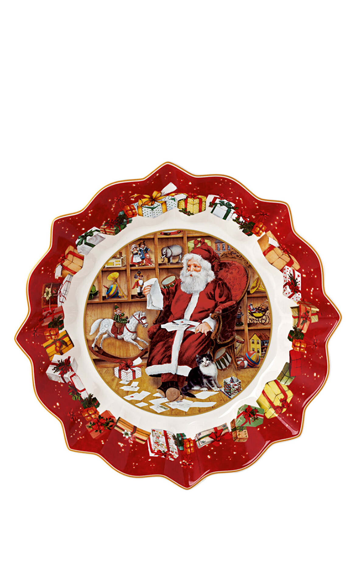 Villeroy & Boch-Villeroy &  Boch Toy's Fantasy Ayaklı Servis Tabağı Villeroy & Boch-Villeroy &  Boch Toy's Fantasy Ayaklı Servis Tabağı