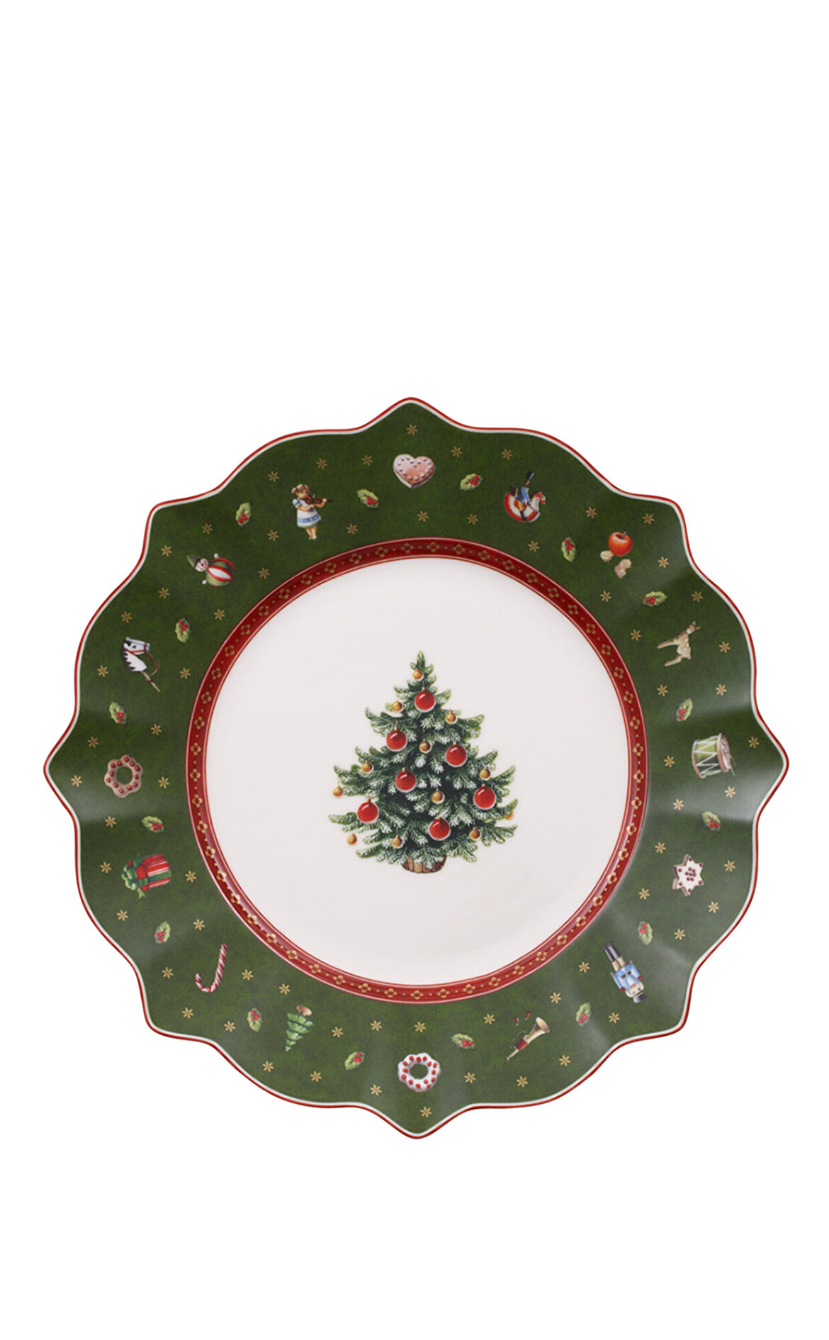 Villeroy & Boch-Villeroy&Boch Toy's Delight Düz Tabak, Yeşil, 24 cm