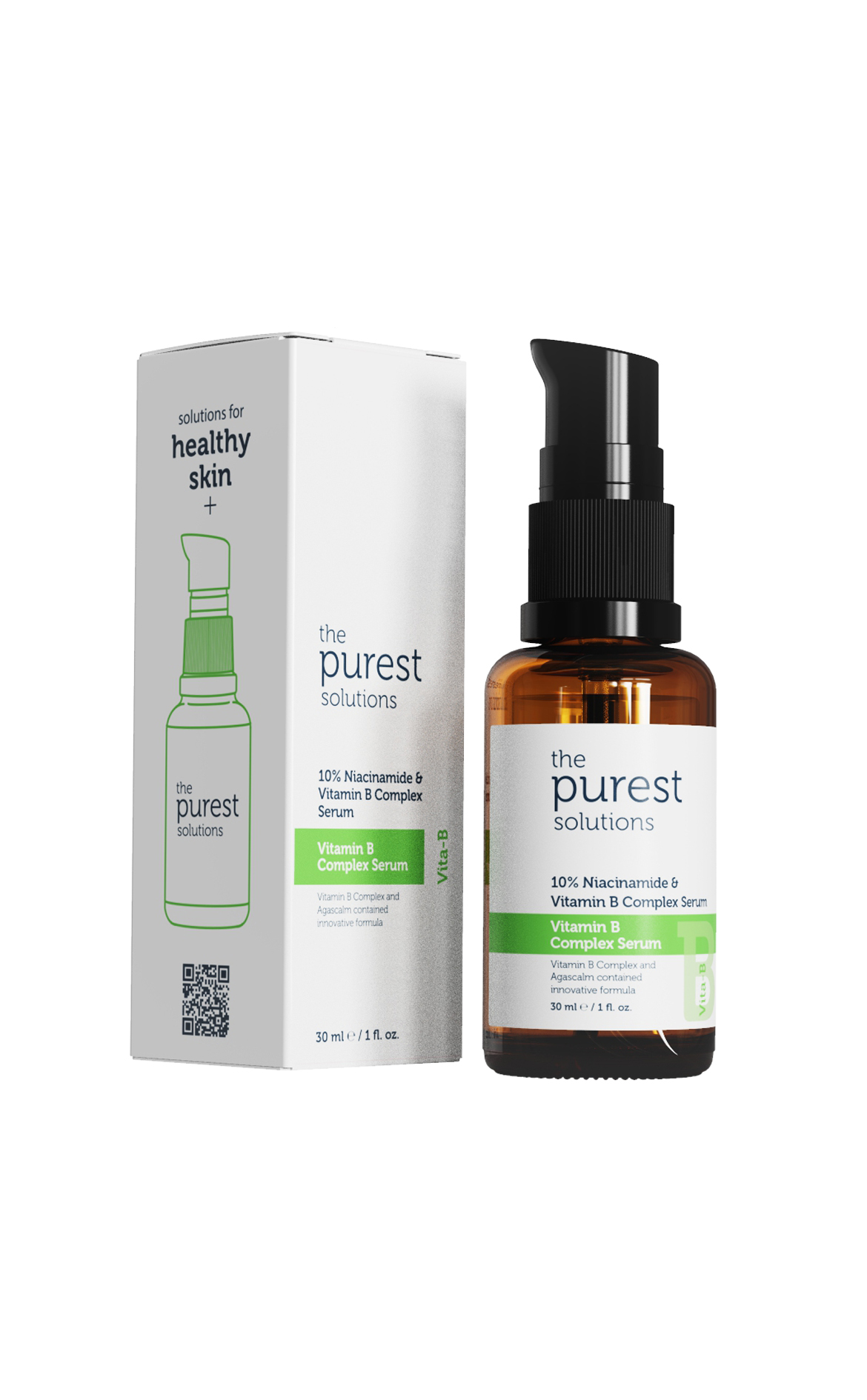 The Purest Solutions-The Purest Solutions The Purest Solutions  - Niacinamide 10%  Vita-B Complex 30Ml The Purest Solutions-The Purest Solutions The Purest Solutions  - Niacinamide 10%  Vita-B Complex 30Ml
