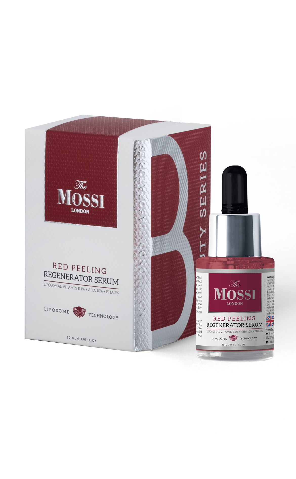 The Mossi London-THE MOSSI LONDON RED PEELING REGENERATOR SERUM Liposomal Vitamin E The Mossi London-THE MOSSI LONDON RED PEELING REGENERATOR SERUM Liposomal Vitamin E