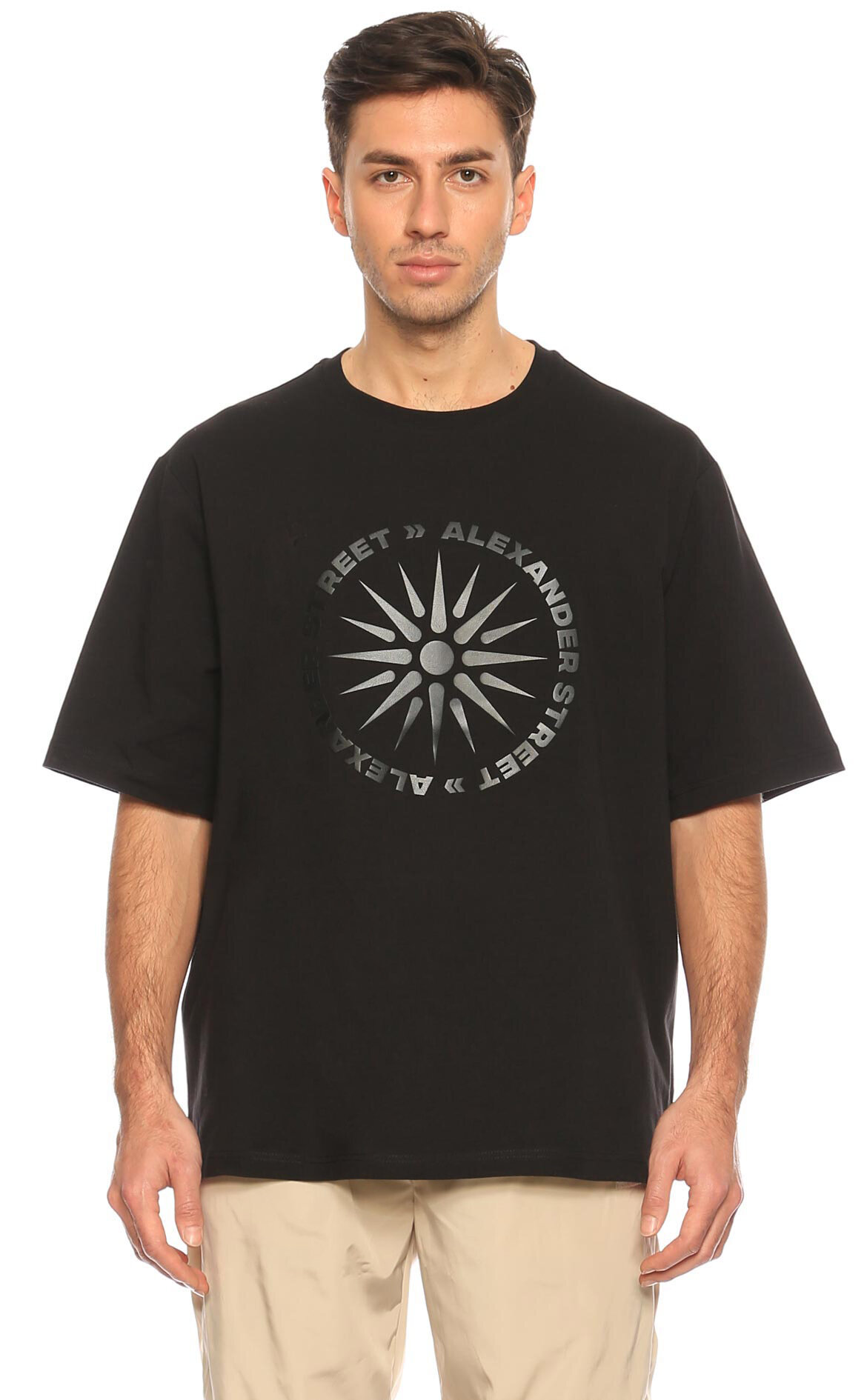 Alexander St.-Alexander St. Siyah T-Shirt
