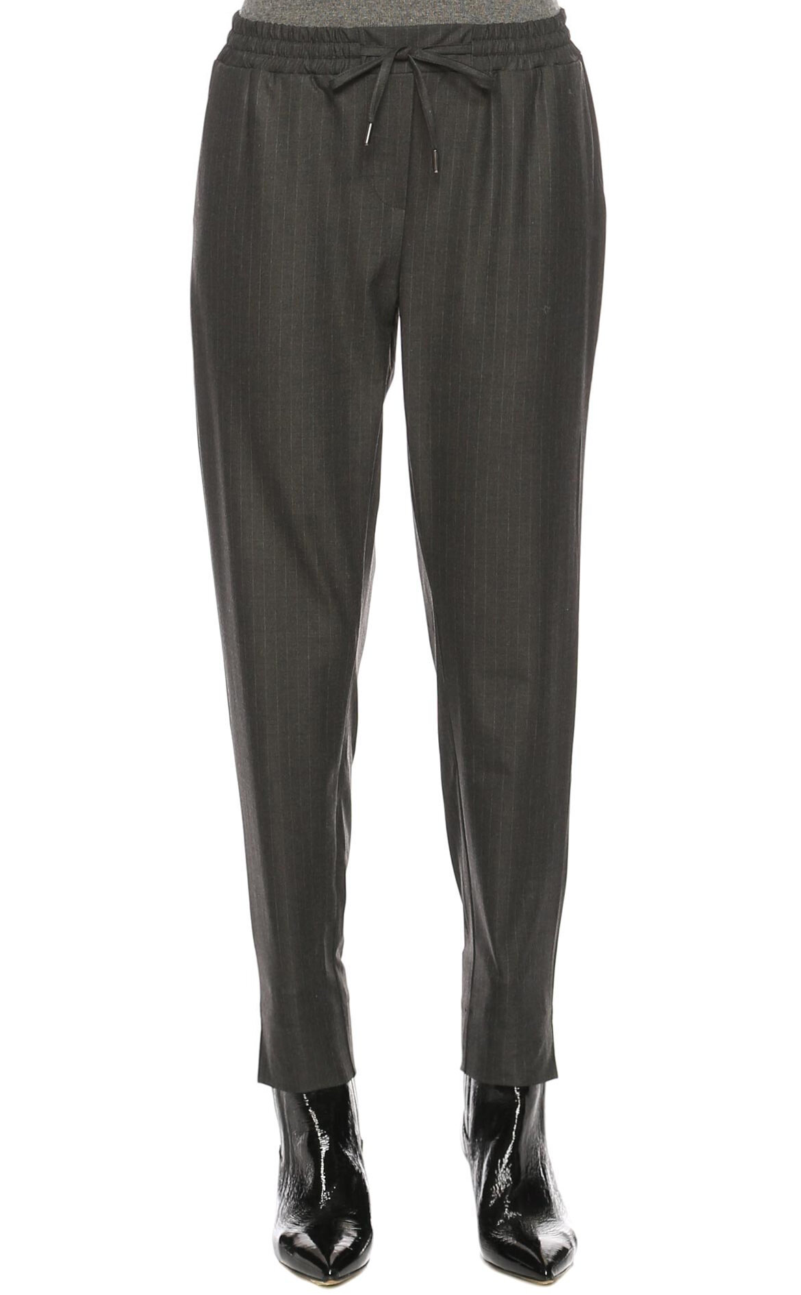 Derhy Rene-Derhy Rene Gri Pantolon